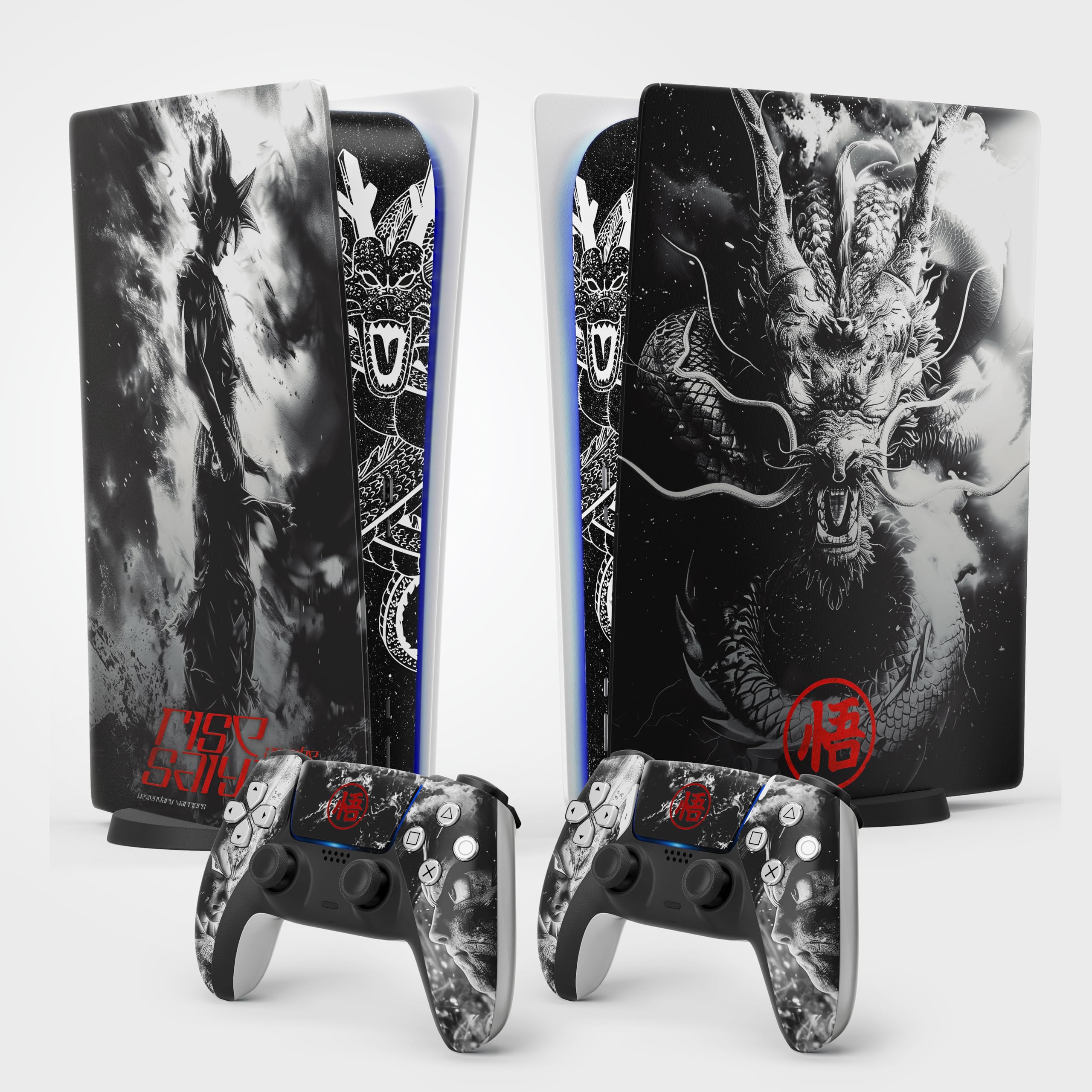 Xbox One Console Skin Decal Sticker Black Chrome Series