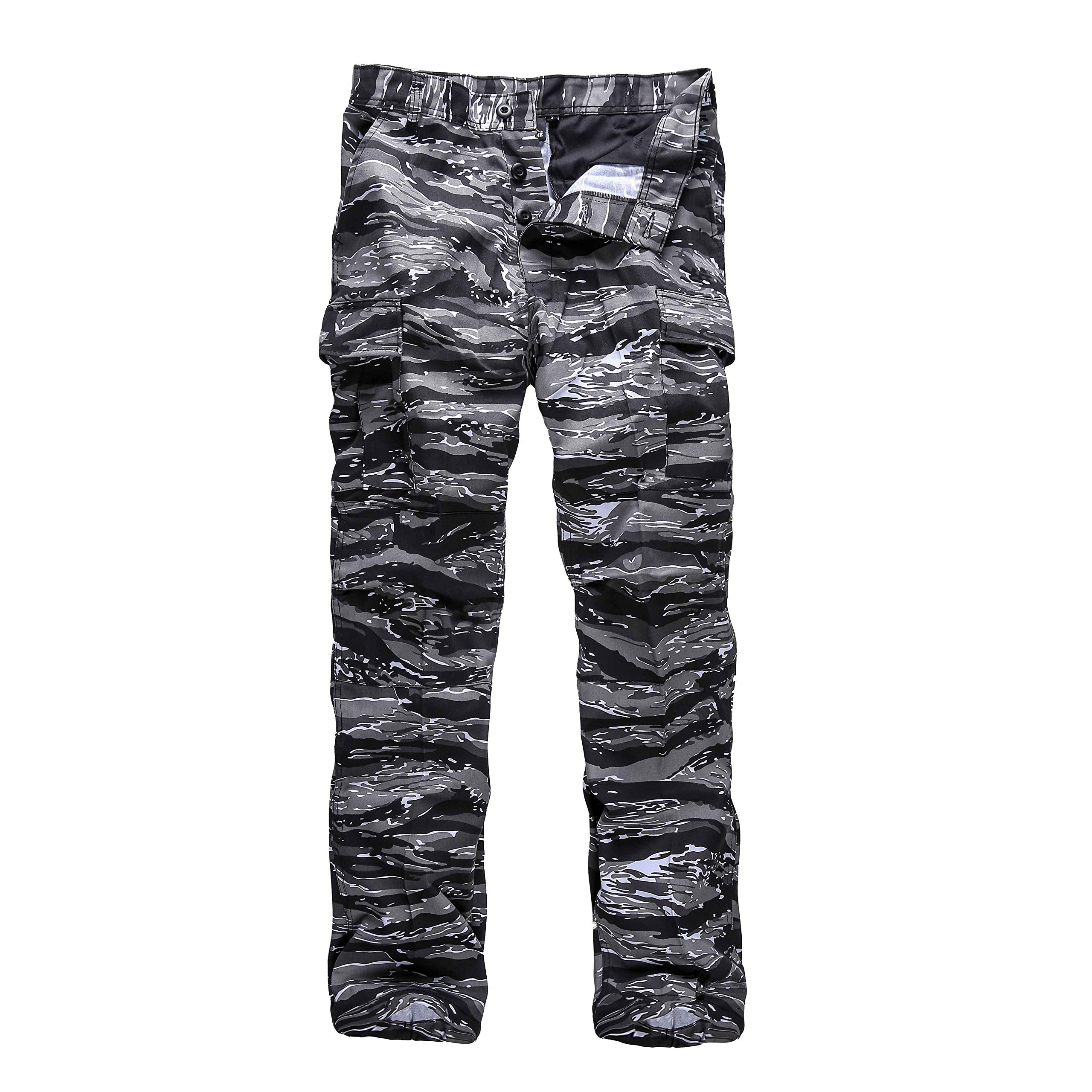Snapklik.com : BACKBONE Mens Fashion Bright Camouflage Cargo Pants ...