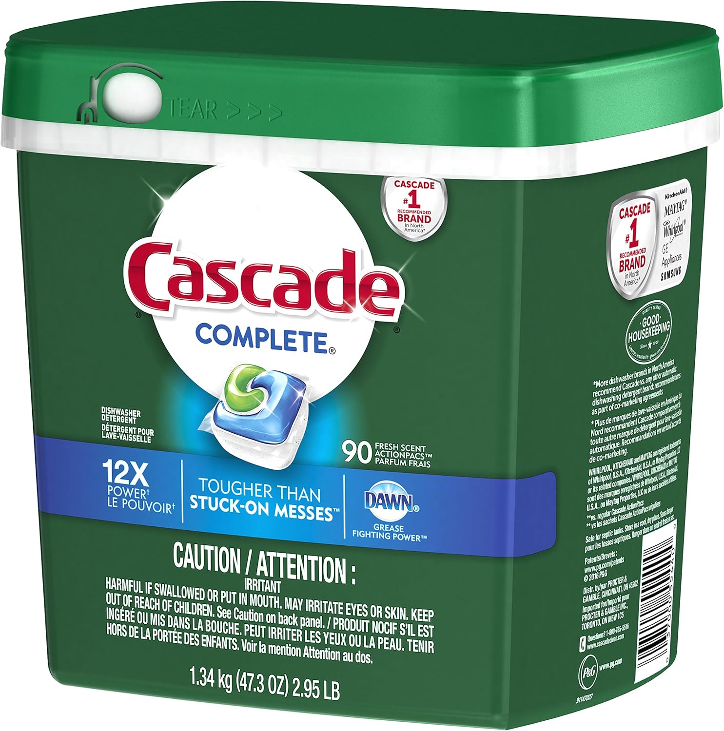Buy Cascade Complete Action Pacs - 90 count Online at Lowest Price in ...