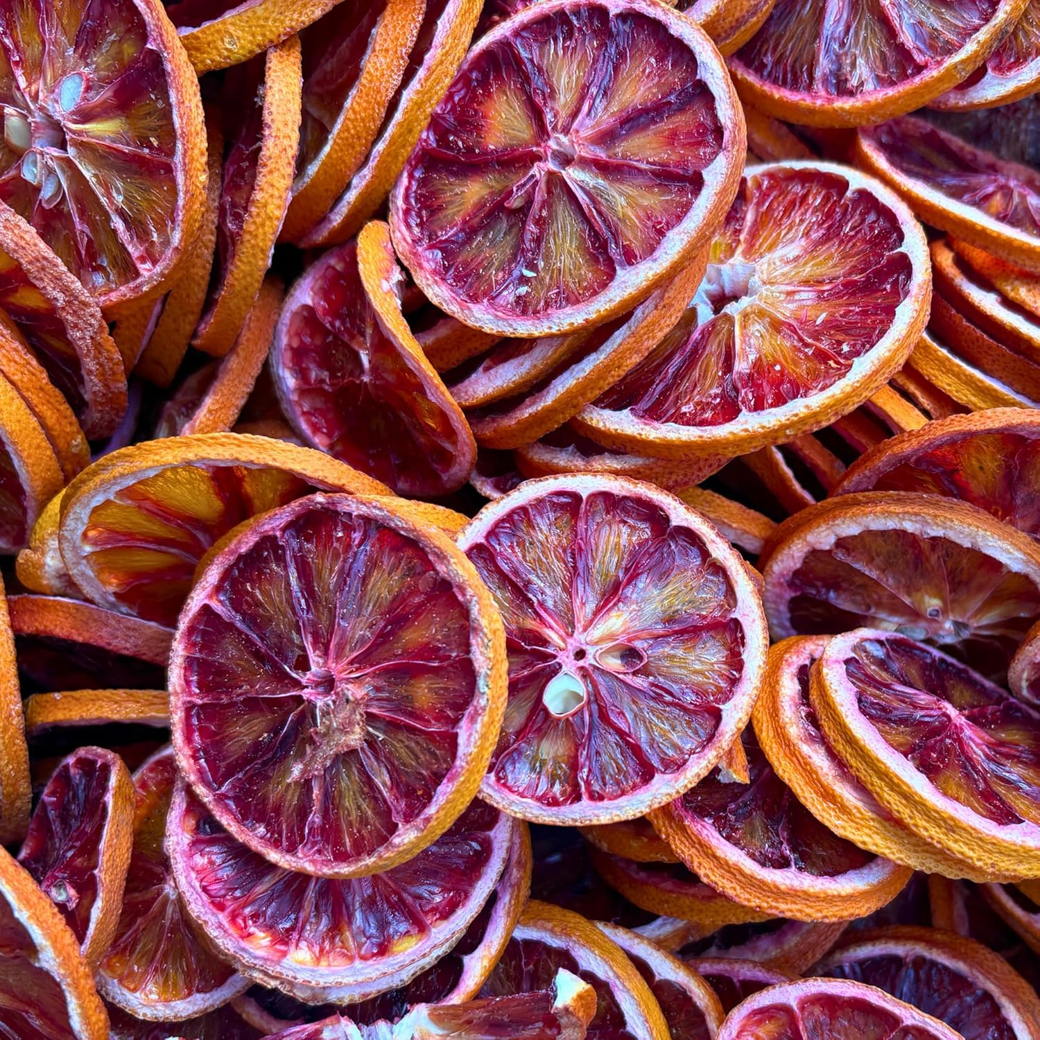 Amazon.com: Dehydrated Dried Blood Orange Slices | Blood Orange Wheels ...