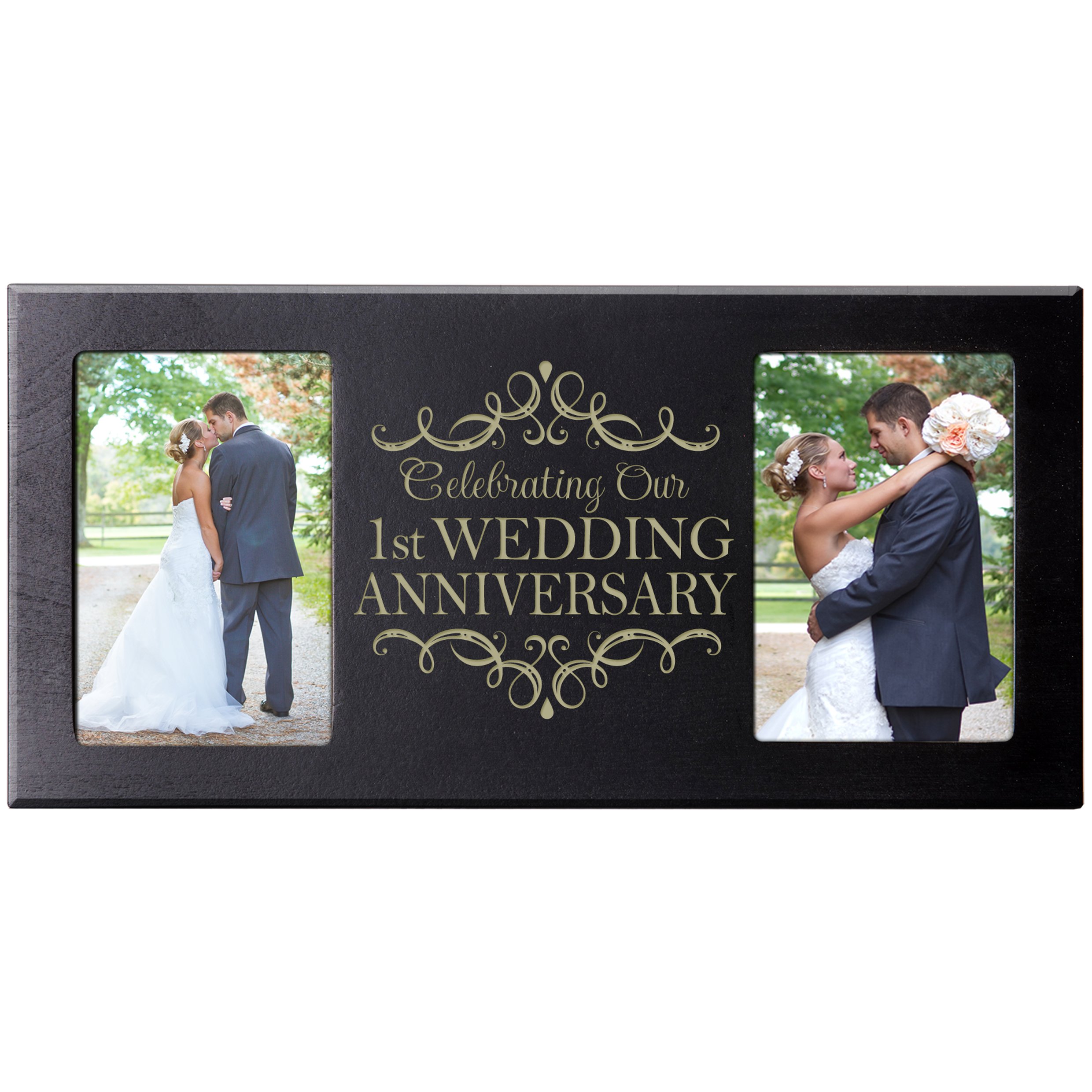 Amazon.com - LifeSong Milestones 1st Wedding Anniversary Picture Frame ...