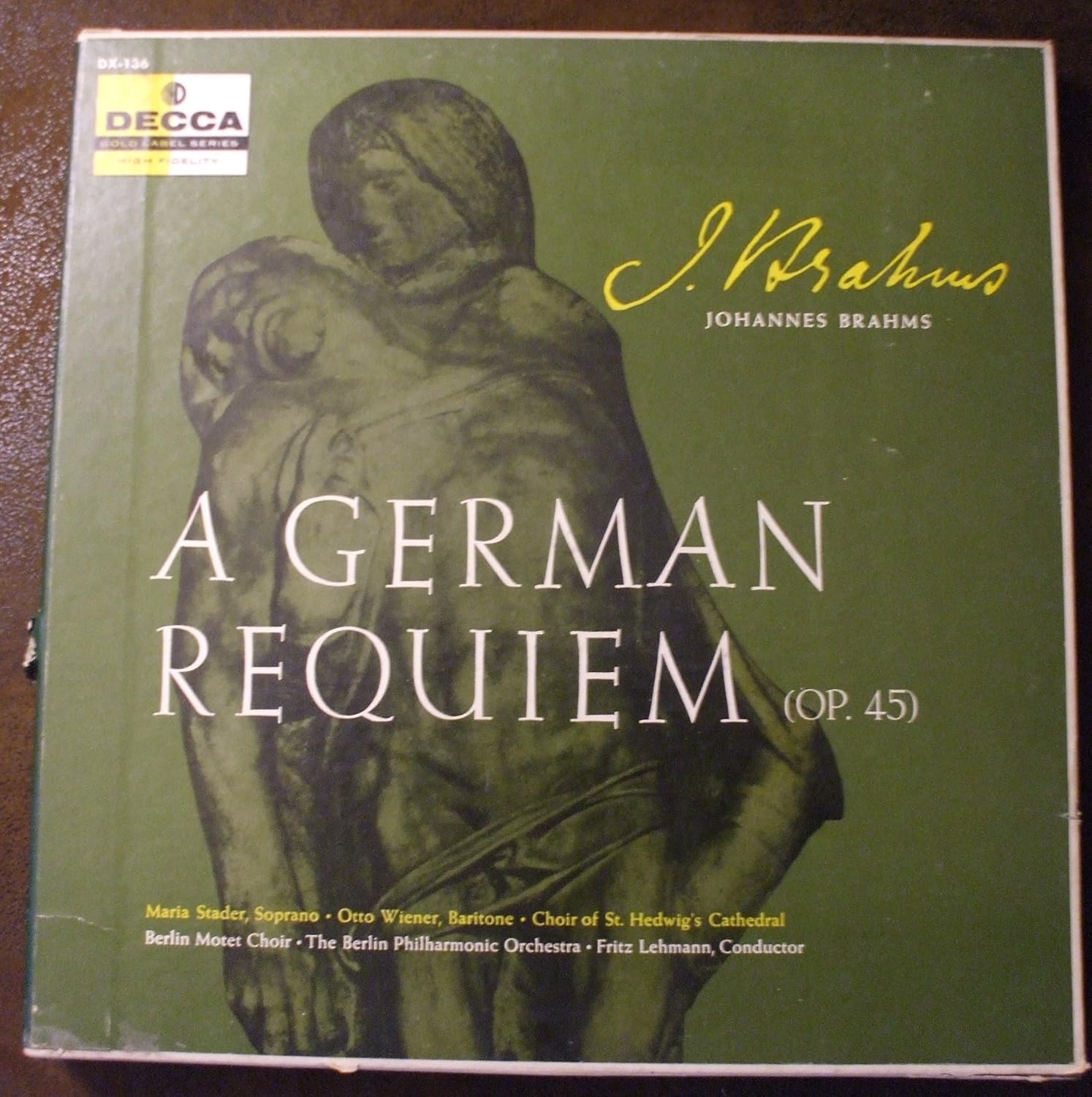A German Requiem -Johannes Brahms - Amazon.com Music