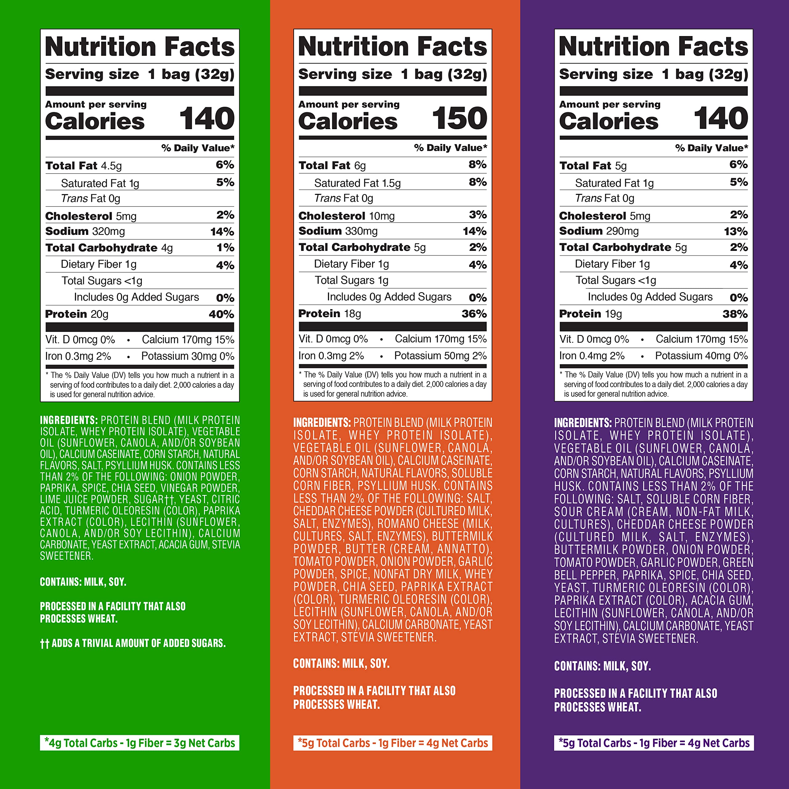 Buy Quest Tortilla Style Protein Chips Variety Pack, Chili Lime, Nacho ...