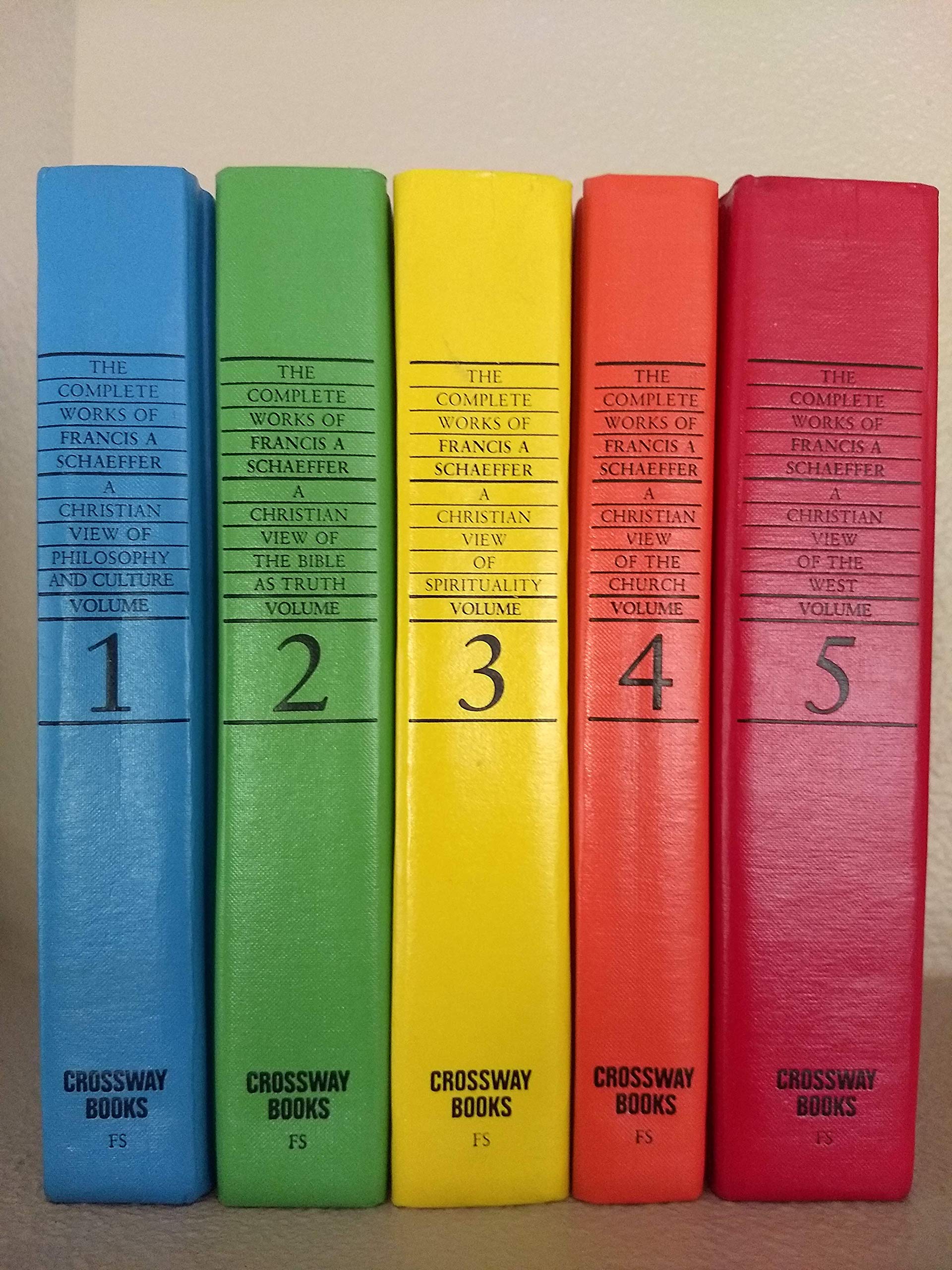 The Complete Works of Francis A. Schaeffer, A Christian Worldview (5 ...