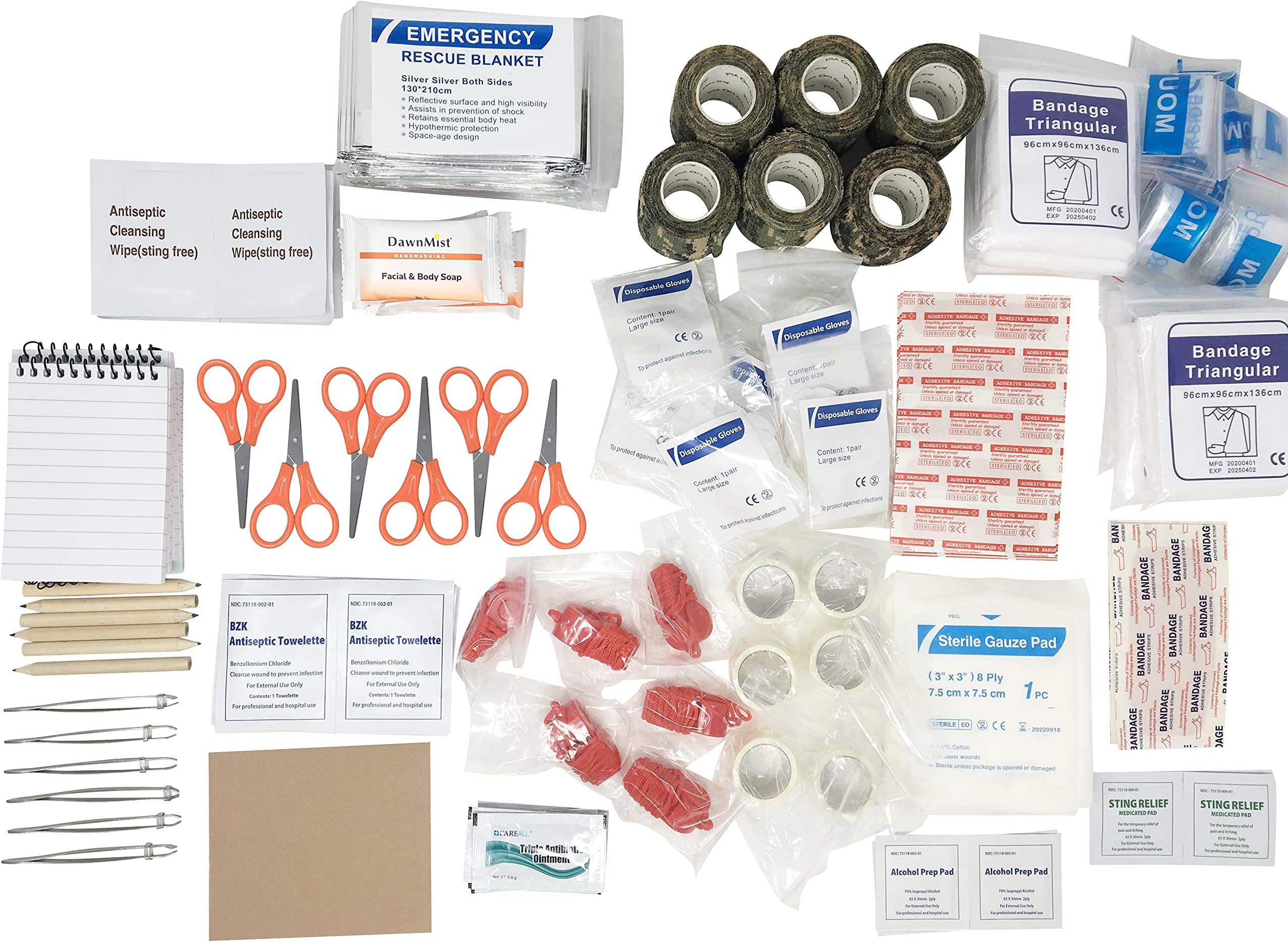 Amazon.com: Scout Personal First-Aid Kit 6-Pack - Build-A-Kit Supply ...