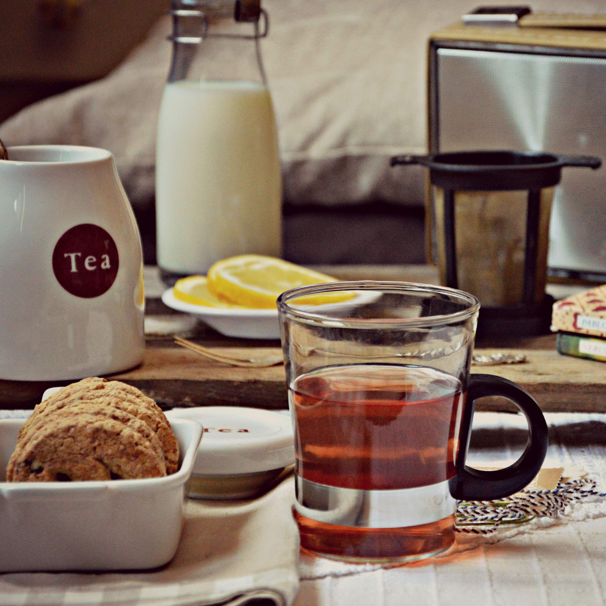 Finum 200ML Tea Glass System Black – BigaMart