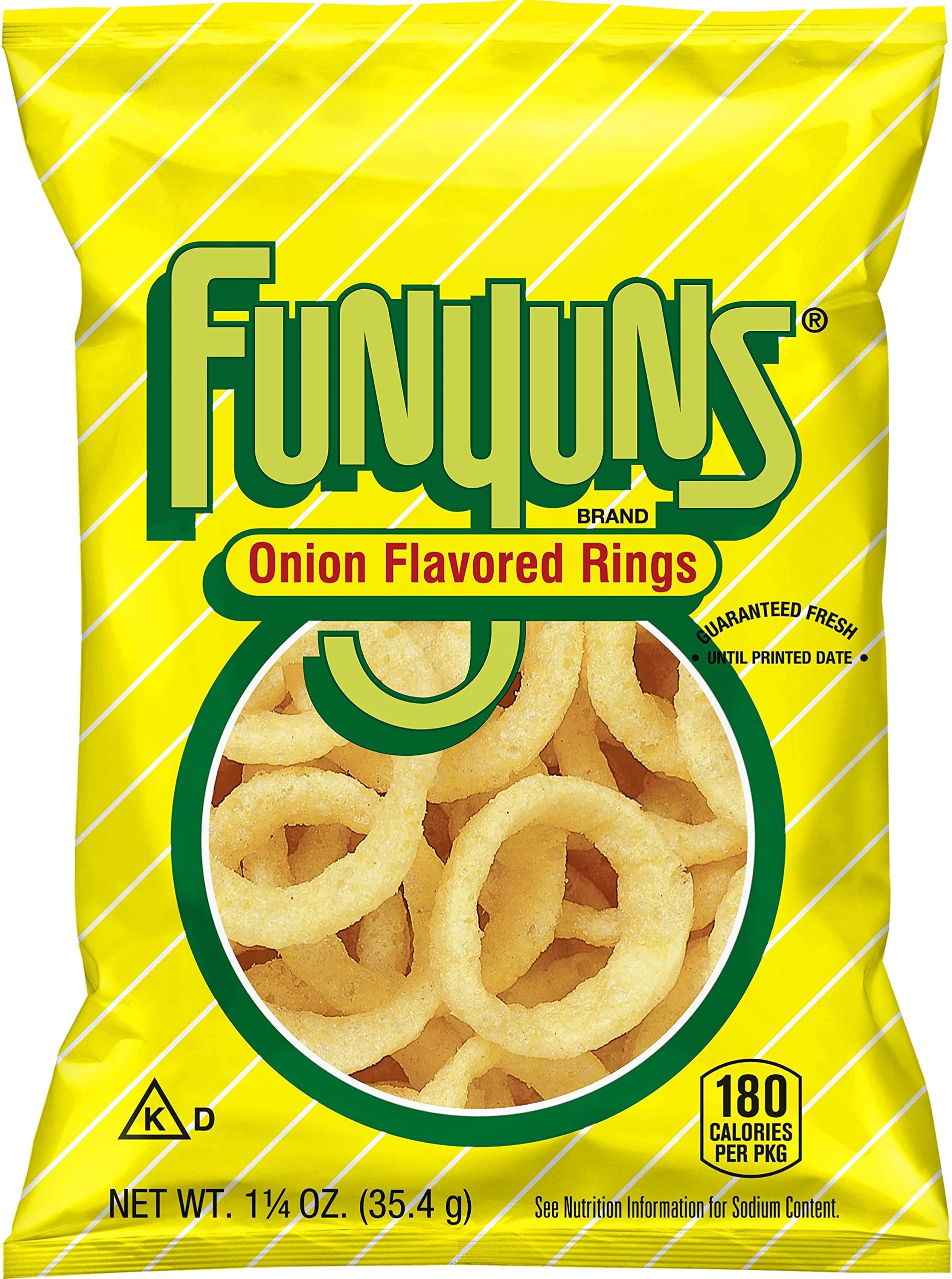 Amazon.com: Funyuns Onion Flavored Rings, Original, 1.25 Ounce (Pack of 64)