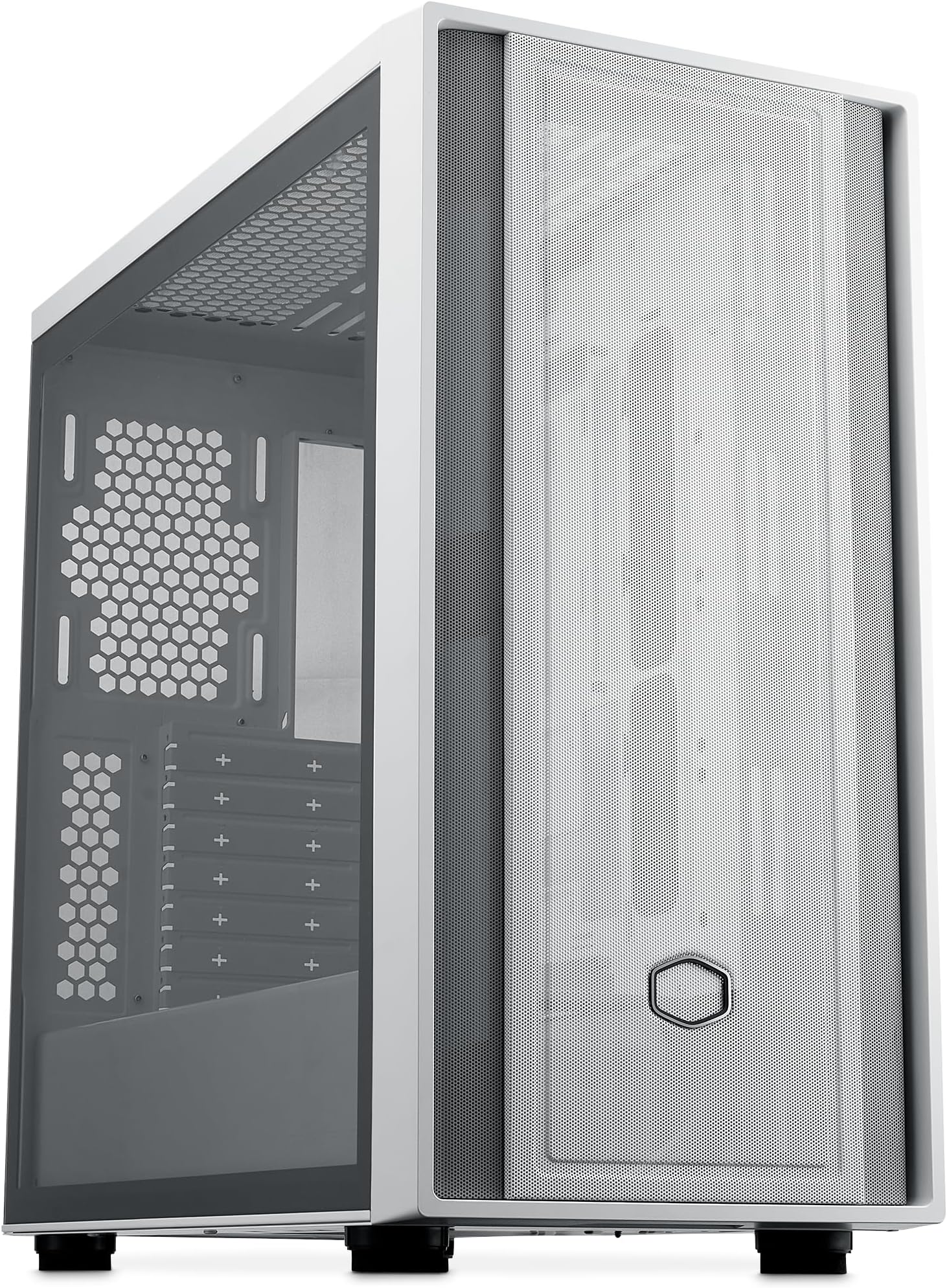 Cooler Master MasterBox 600 White Lite Mid-Tower E-ATX Airflow Case ...