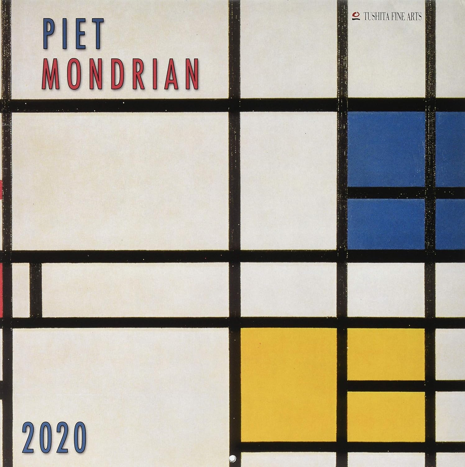 Piet Mondrian 2020 Calendar (English, German, French, Italian, Spanish ...