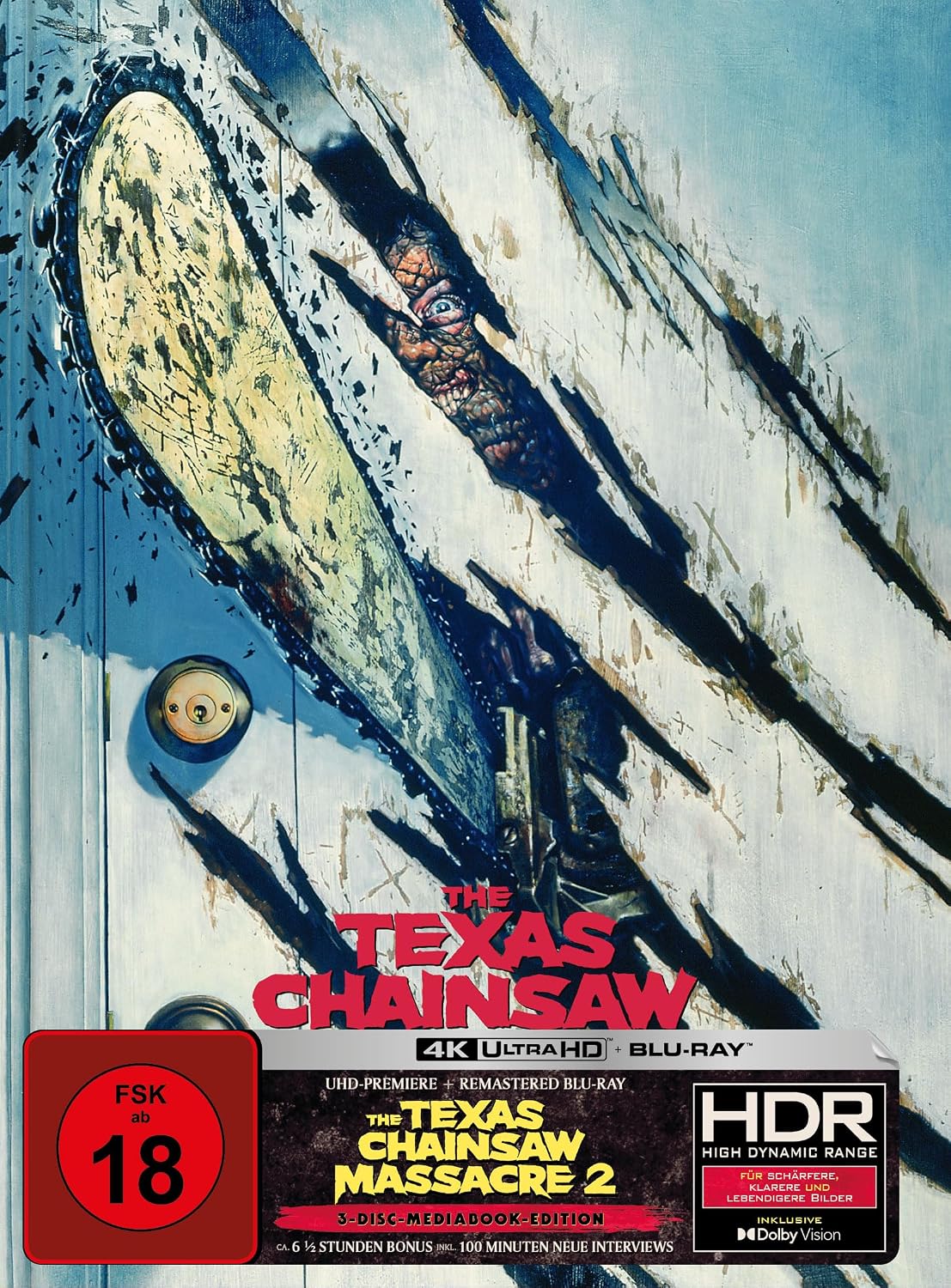 The Texas Chainsaw Massacre 2 - Mediabook - Cover D (4K Ultra HD+Blu ...