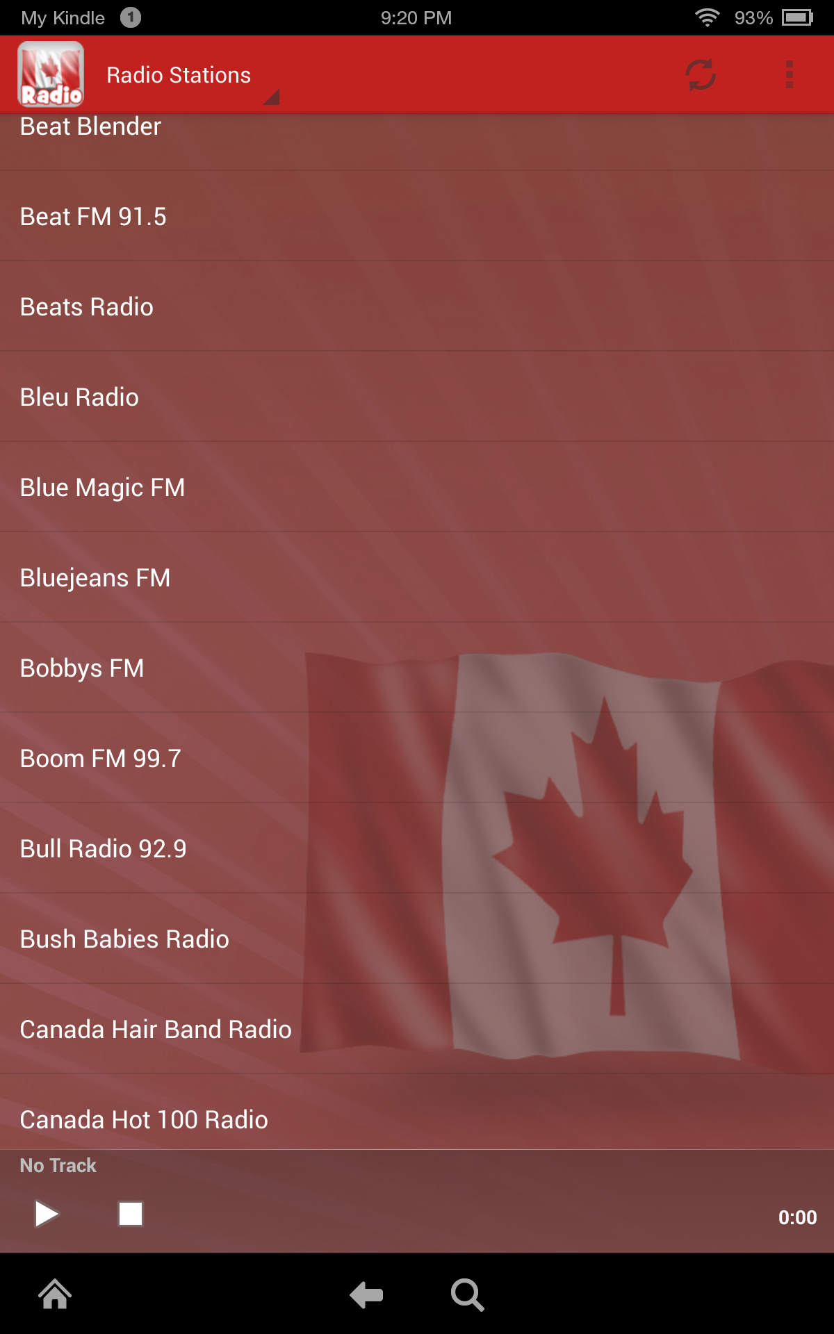 Canada Radio - App on Amazon Appstore