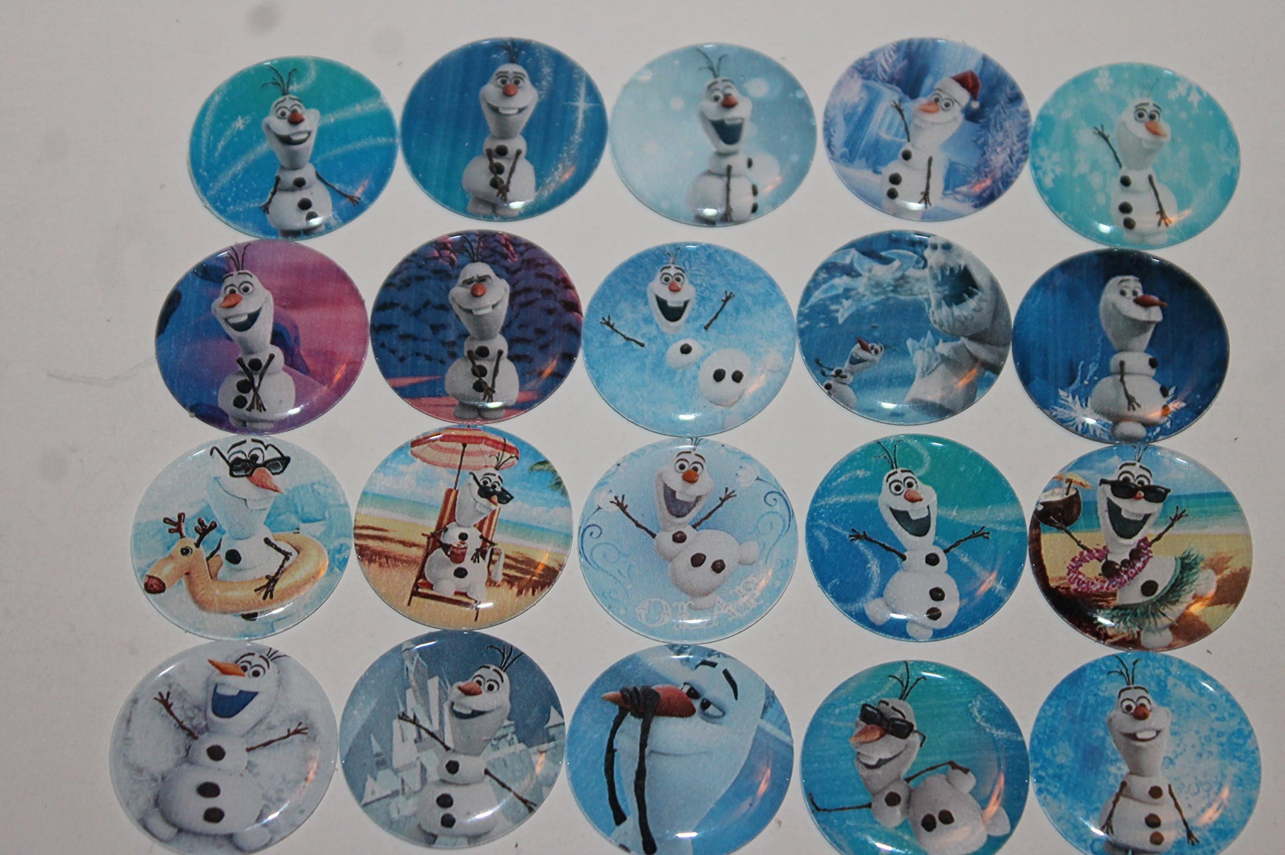 Amazon.com: Frozen Theme Inspired Refrigerator Magnets - Twenty Piece ...