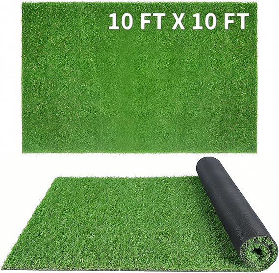 Amazon.com: XLX TURF 10FT X 10FT Artificial Turf Grass Rug - Indoor ...
