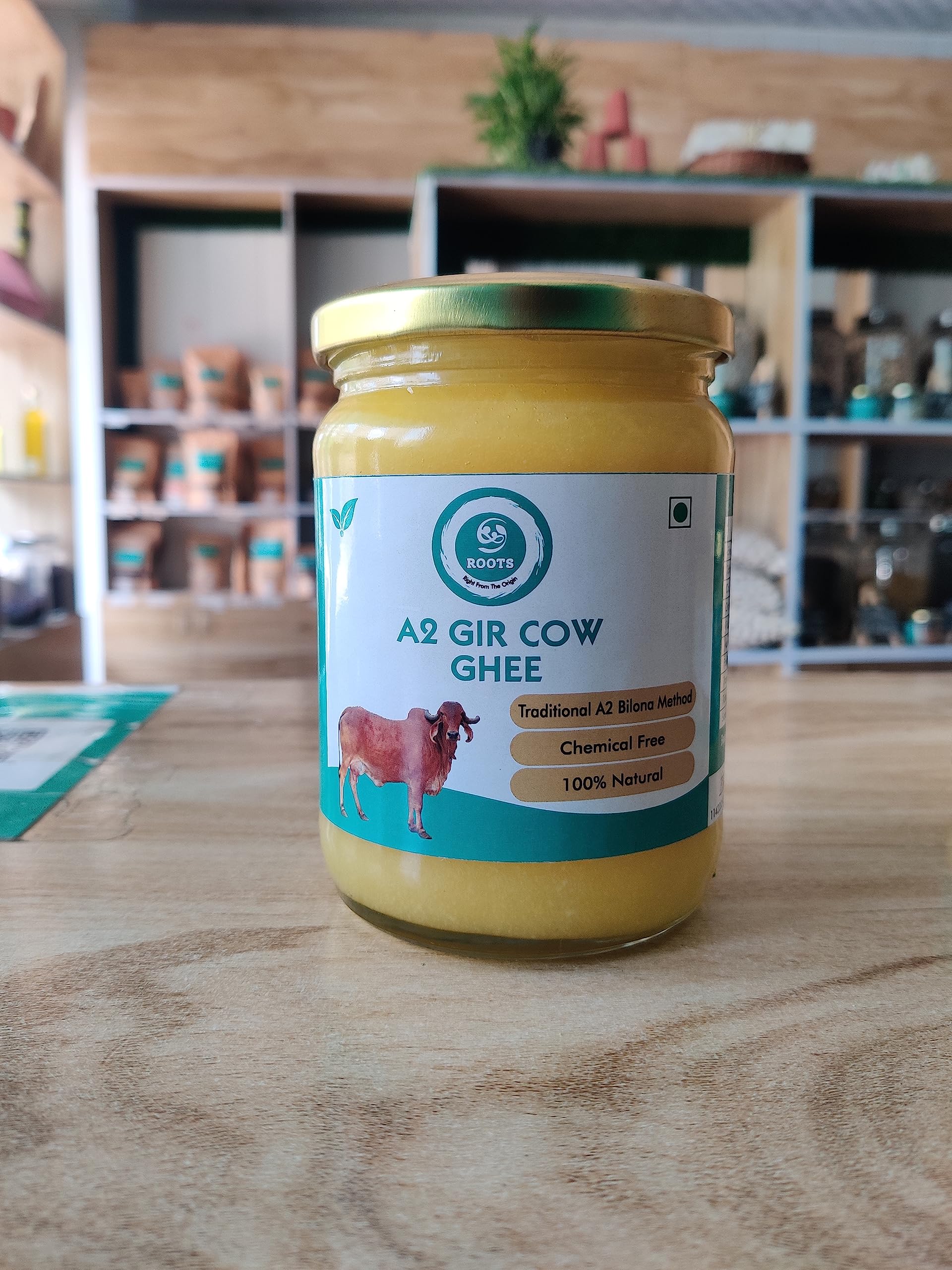 Roots A2 GIR Cow Ghee (500Ml) : Amazon.in: Grocery & Gourmet Foods