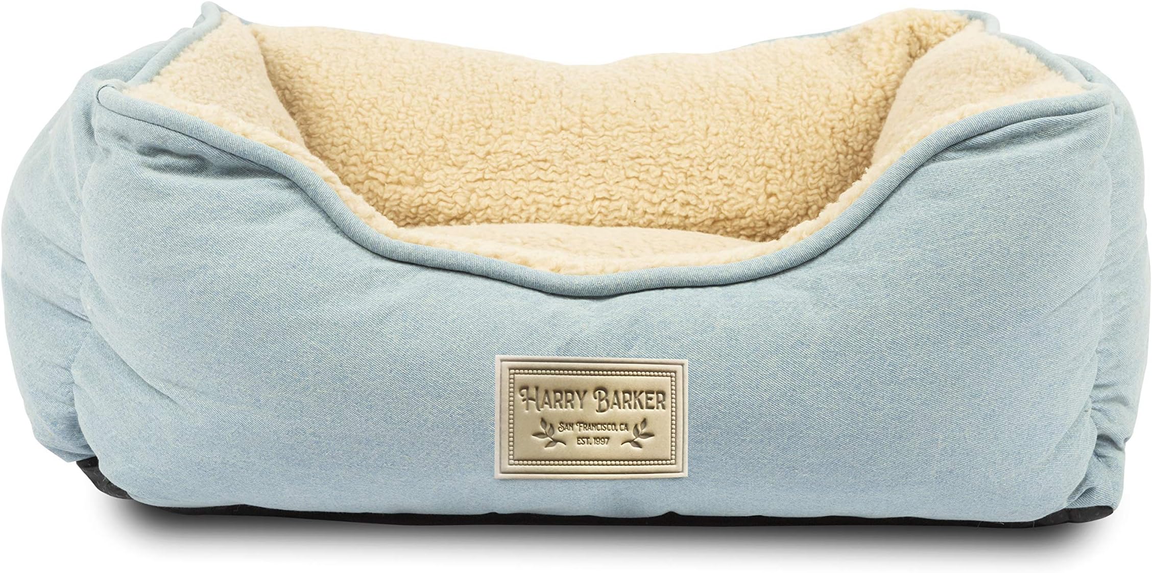 Amazon.com : Harry Barker Market Stripe Lounger - Large : Pet Supplies