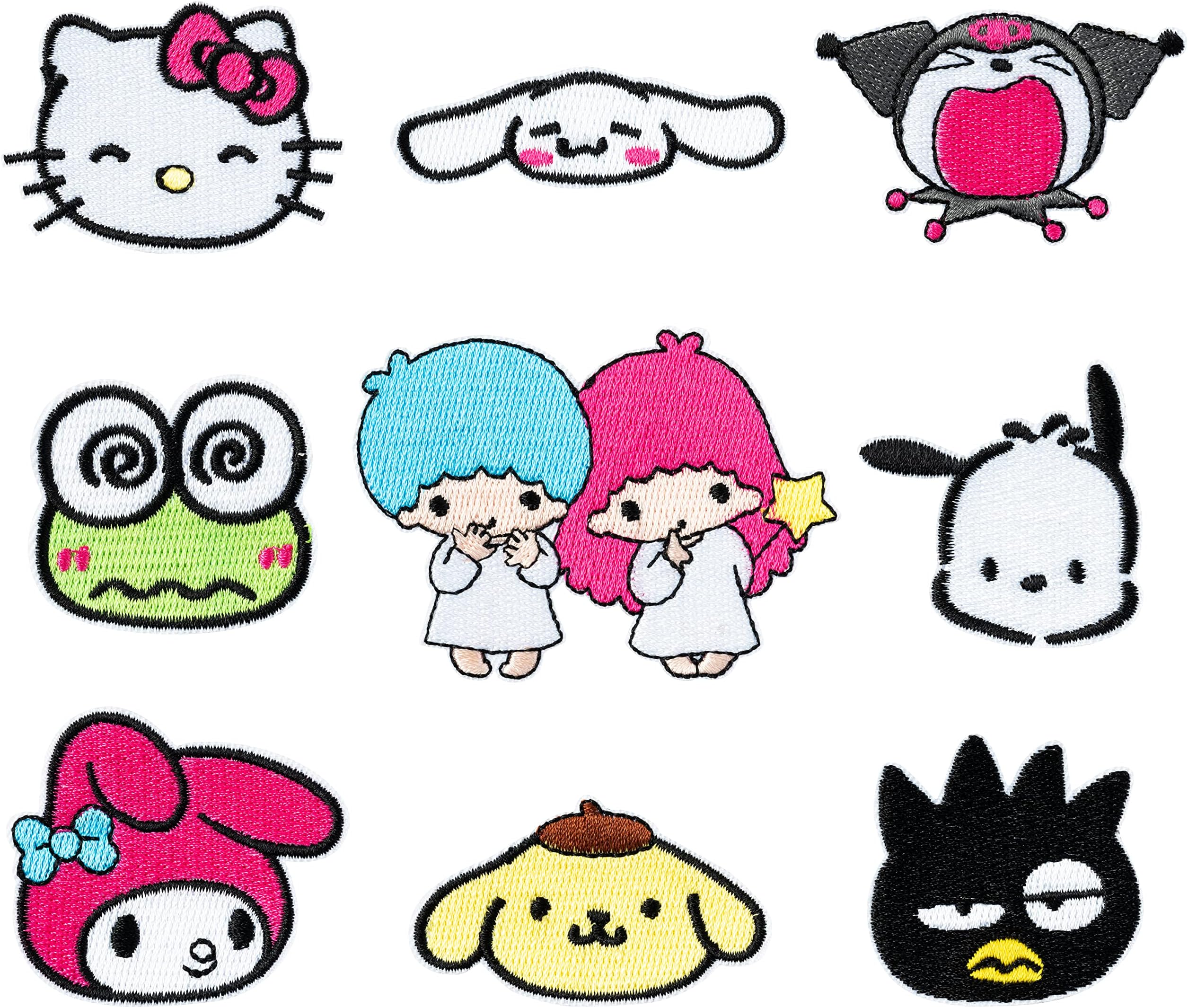 Amazon.com: Hello Kitty Chococat Kids Cartoon Iron On Embroidered ...