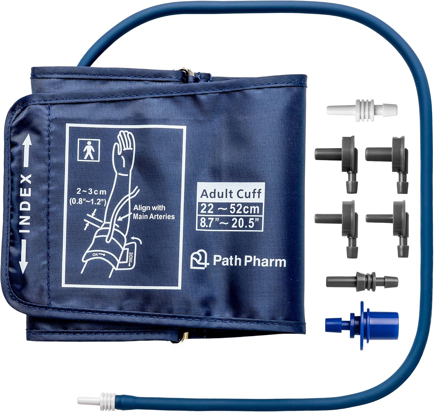 Path Pharm Blood Pressure Cuff - Premium Blood Pressure Monitor Cuff ...