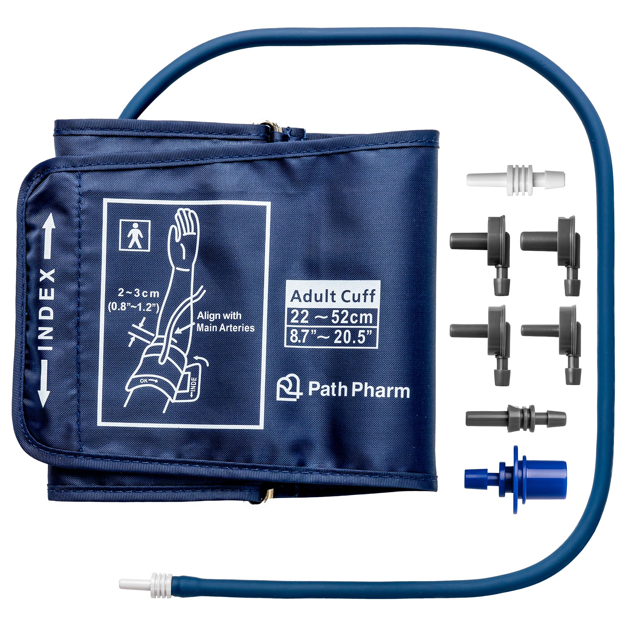 Path Pharm Blood Pressure Cuff - Premium Blood Pressure Monitor Cuff ...