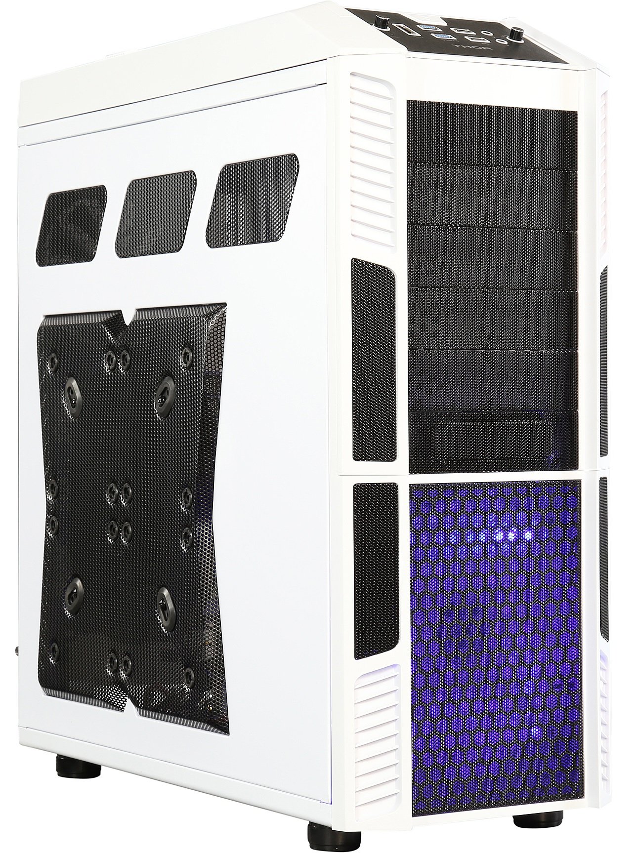 Buy Rosewill Gaming ATX Full Tower Computer Case Cases Thor V2-W Black ...