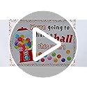 Amazon.com: Naozinebi Gumball Machine Bulletin Board Set Colorful ...