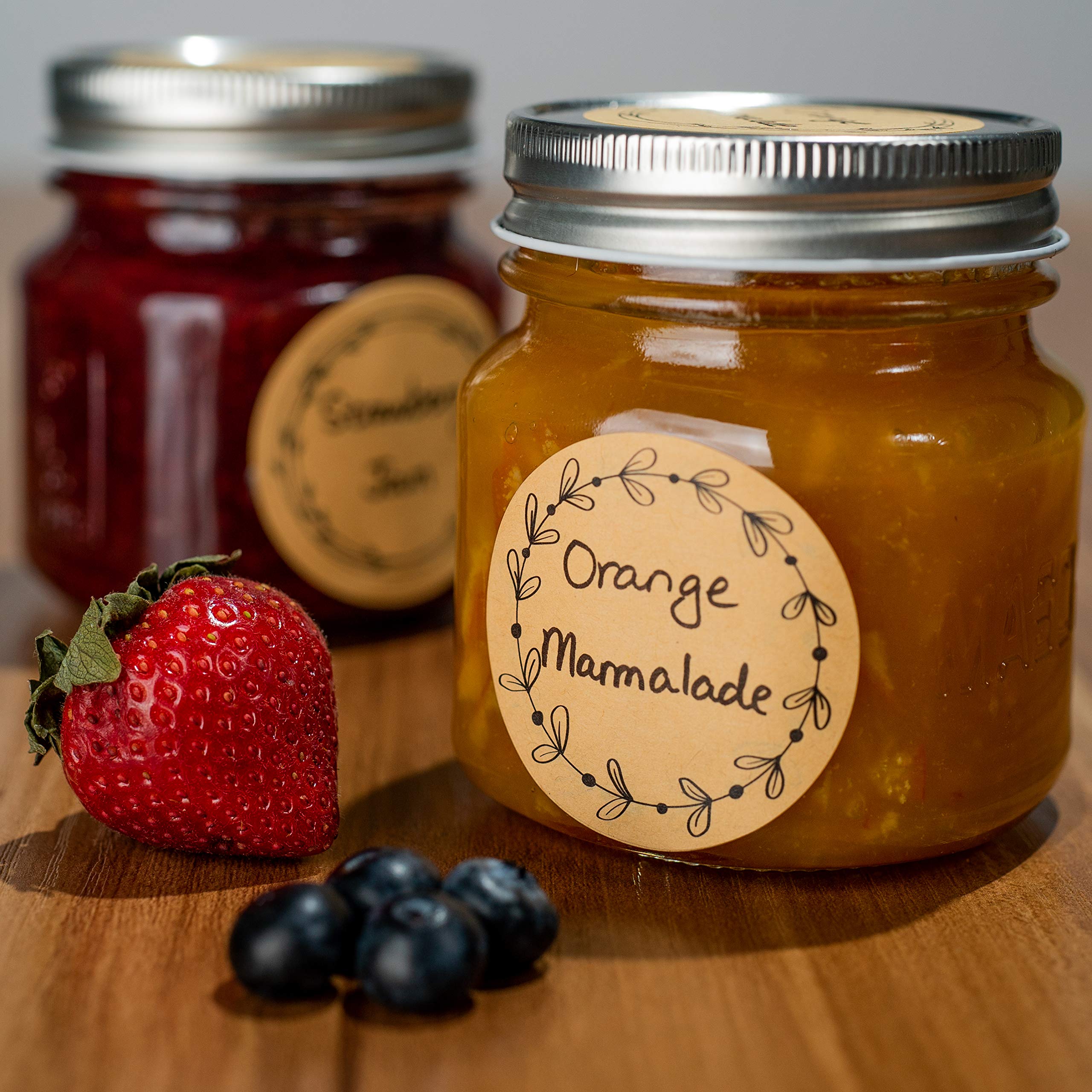 Buy MONEST (500pc/Roll) 2" Label Stickers for Jars and Lids -(Floral ...