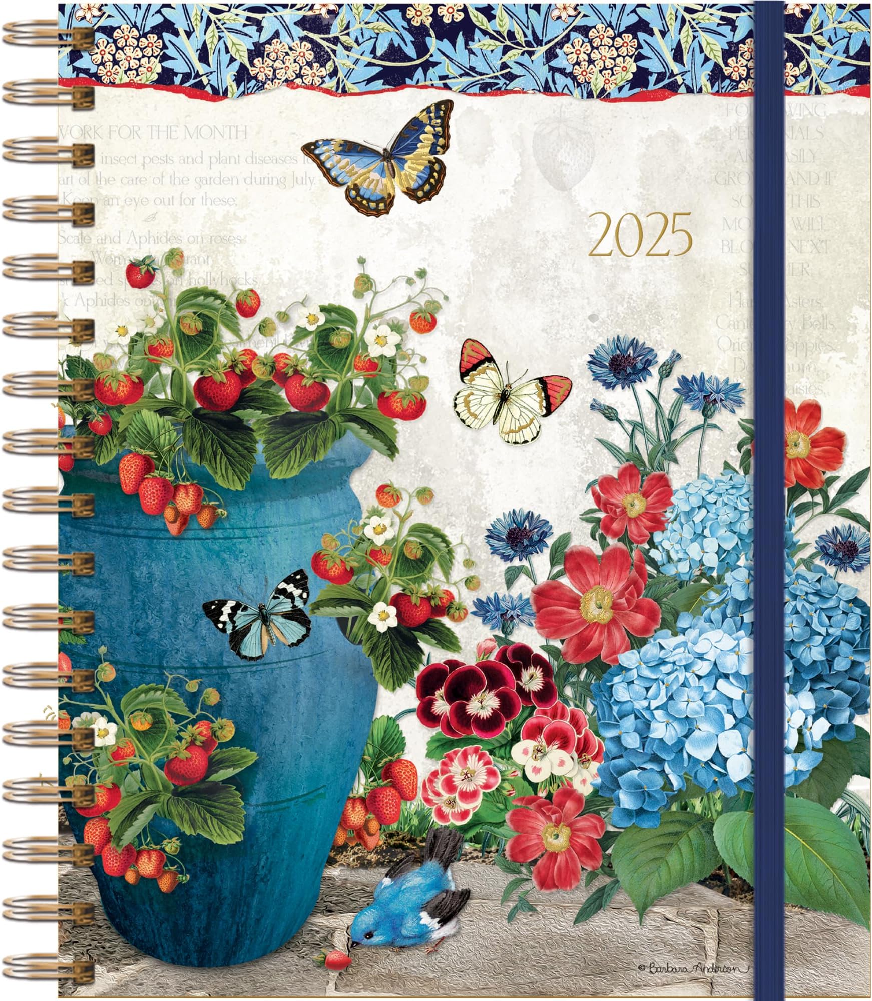 Amazon.com : WSBL Botanical Gardens 2025 File-It Planner (25997071006) : Office Products