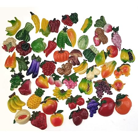Amazon.com: Feadem 10pcs Fridge Magnets Set, 3D Resin Magnet ...