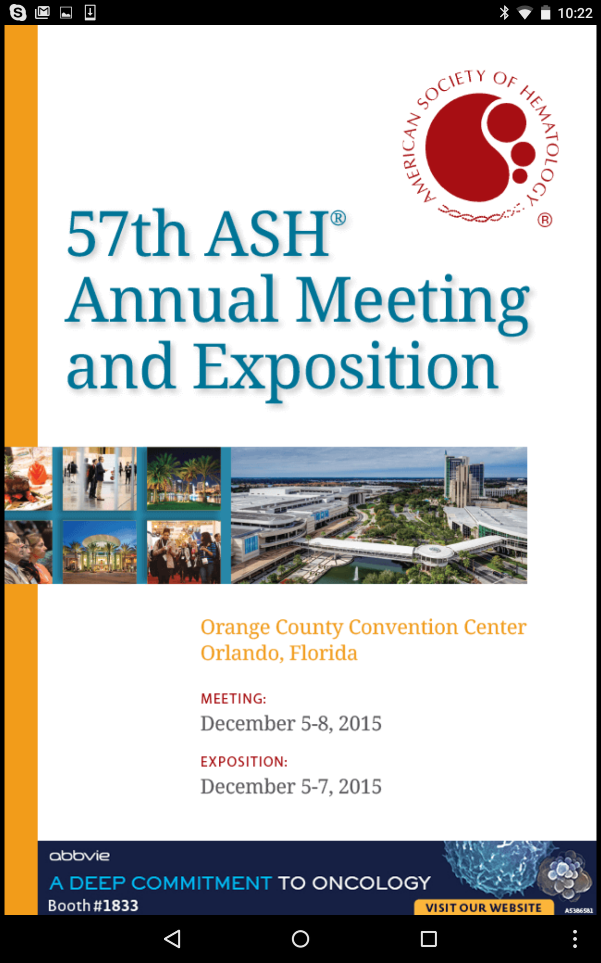 2015 ASH Annual Meeting & Expo:www.amazon.com:Appstore for Android