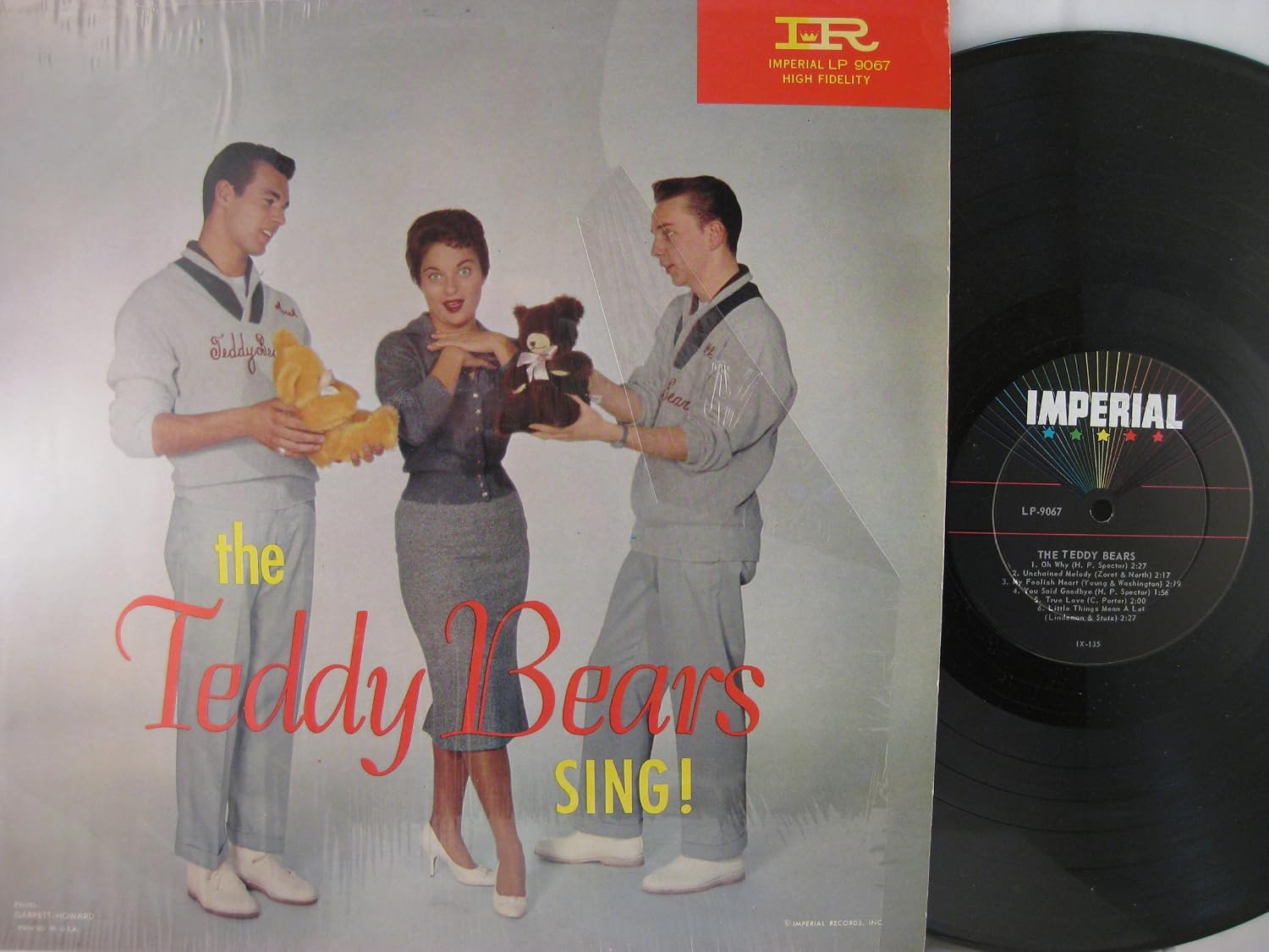 The Teddy Bears Sing! [Vinyl LP] by The Teddy Bears: Amazon.co.uk: CDs ...