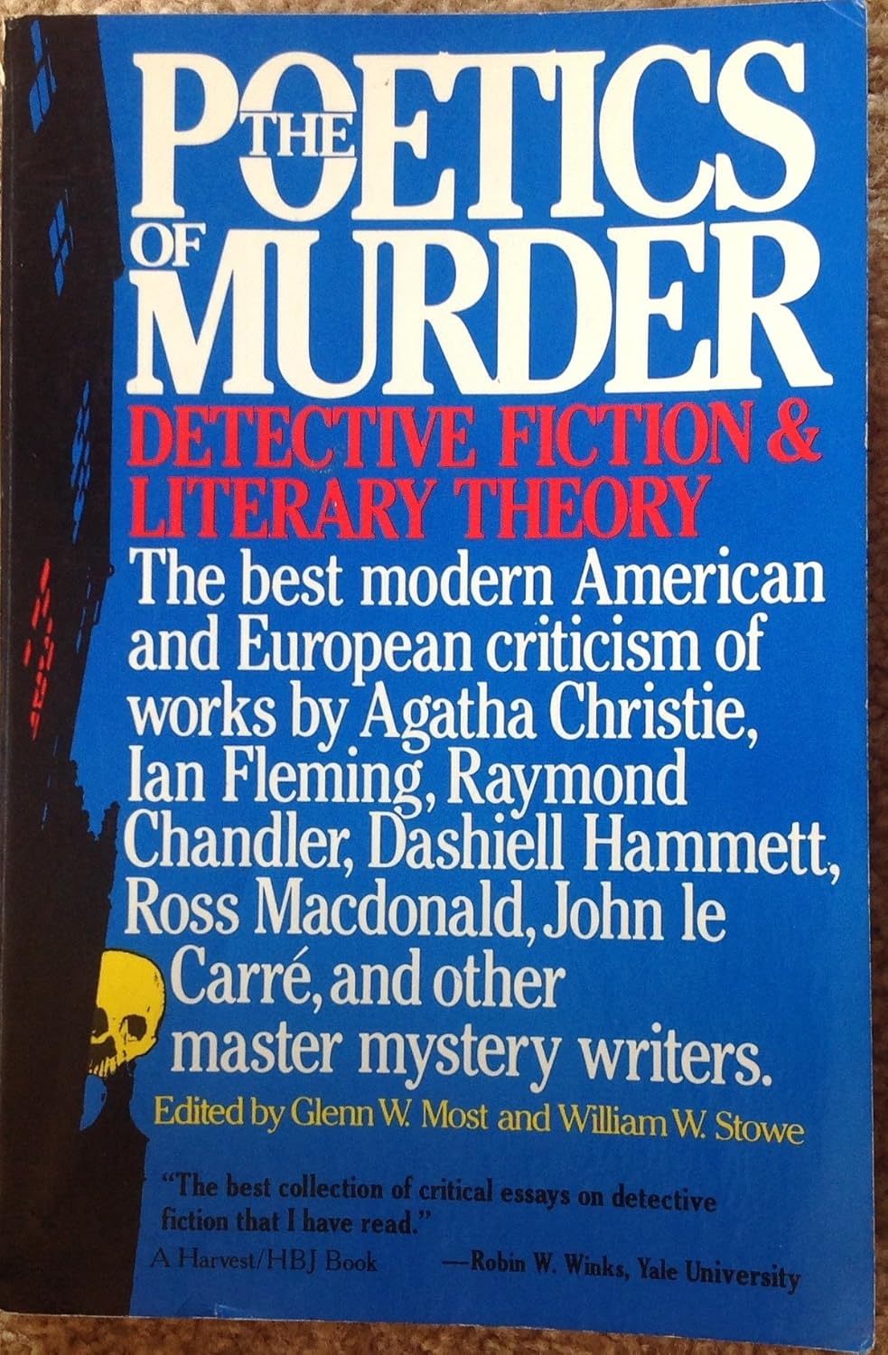 The Poetics of Murder: Detective Fiction and Literary Theory: Most ...