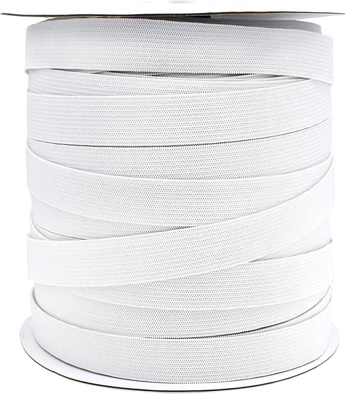 Amazon.com: 2 to 1 Stretch 3/4" Elastic Color White (100 Yards) : Arts ...