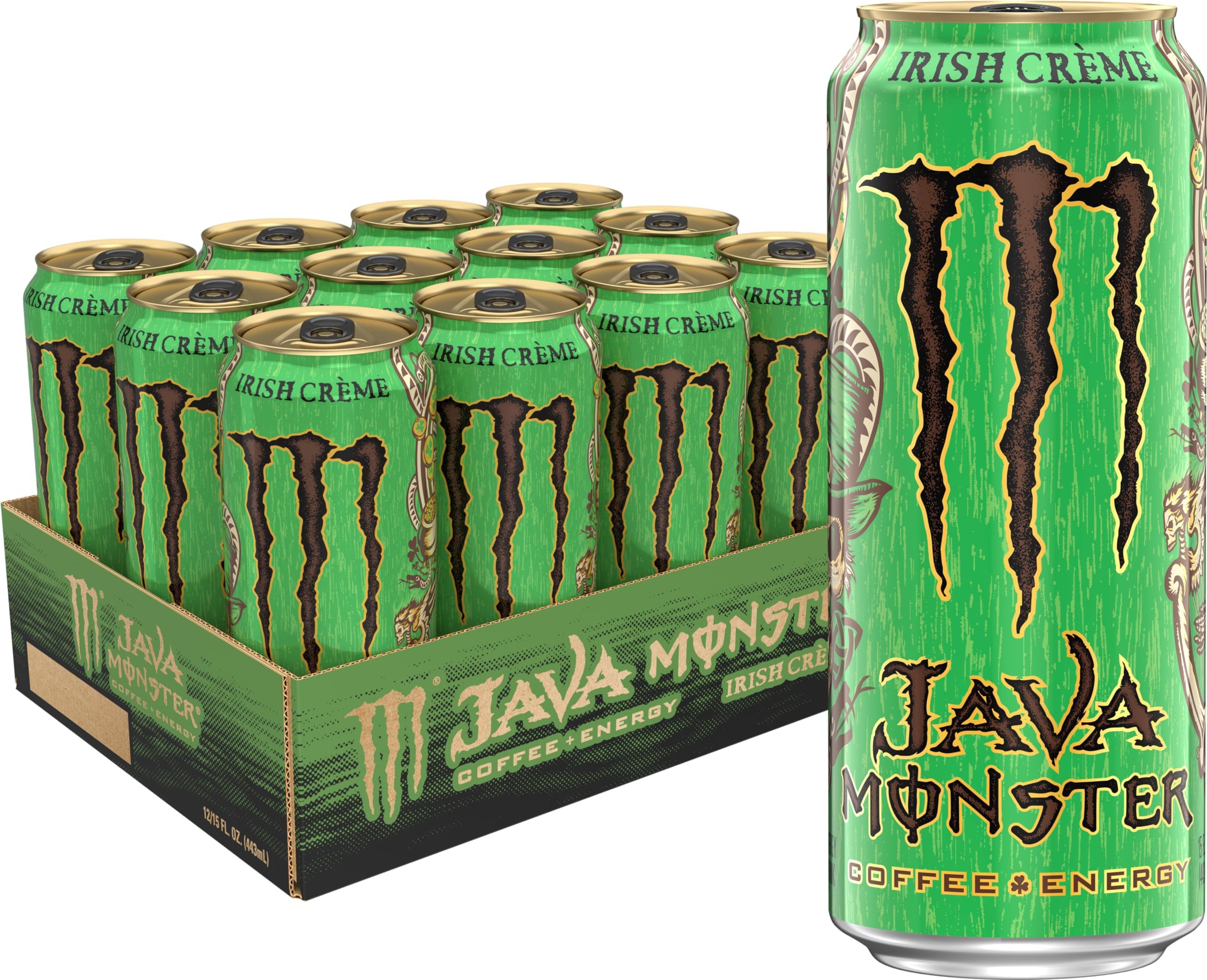 Amazon.com : Monster Energy Java Loca Moca, Coffee + Energy Drink, 15 ...