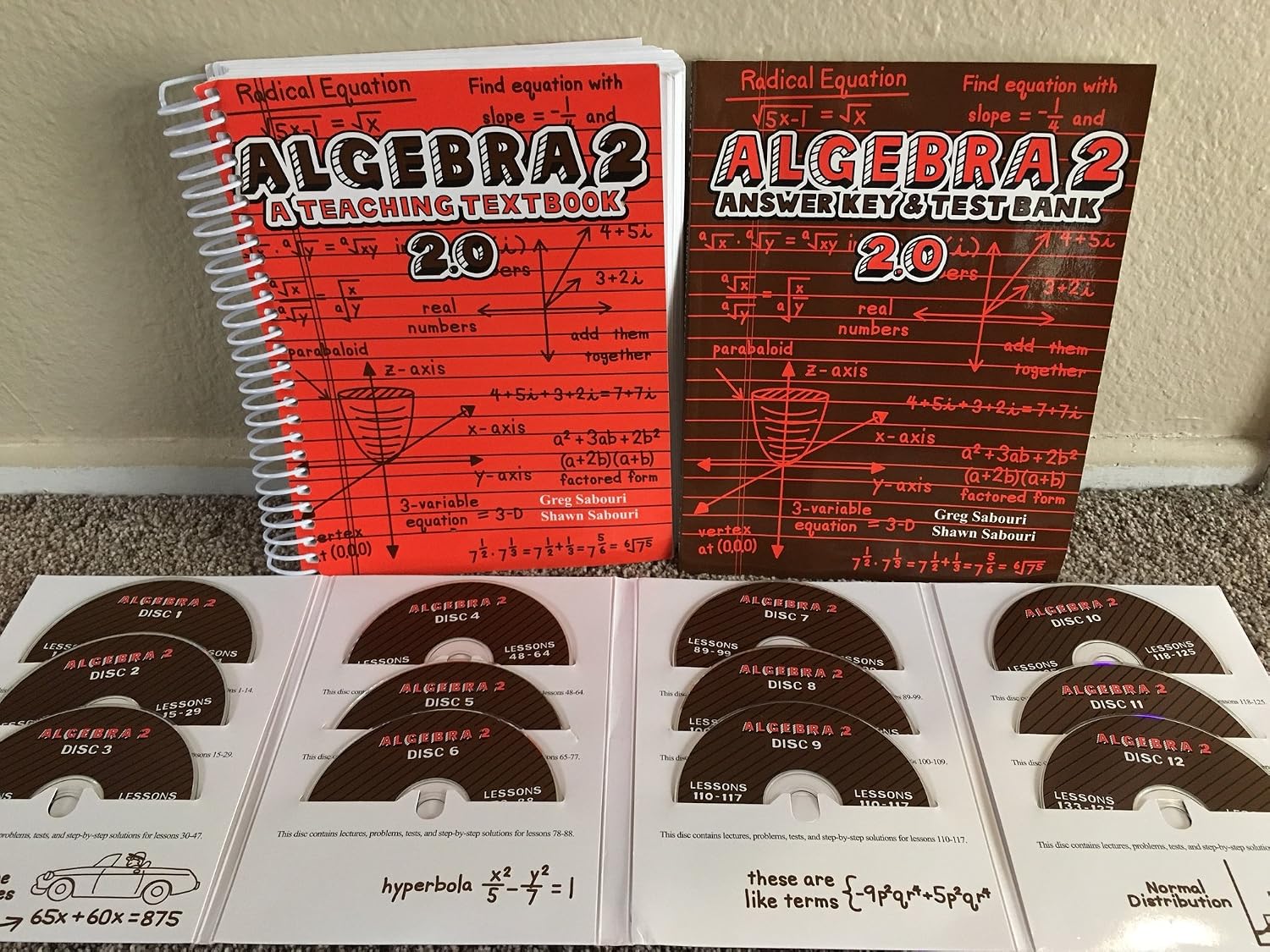 Amazon.com: Teaching Textbooks Inc. Teaching Textbooks Algebra 2 ...