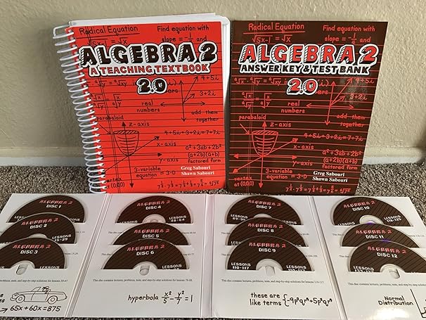 Amazon.com: Teaching Textbooks Inc. Teaching Textbooks Algebra 2 ...