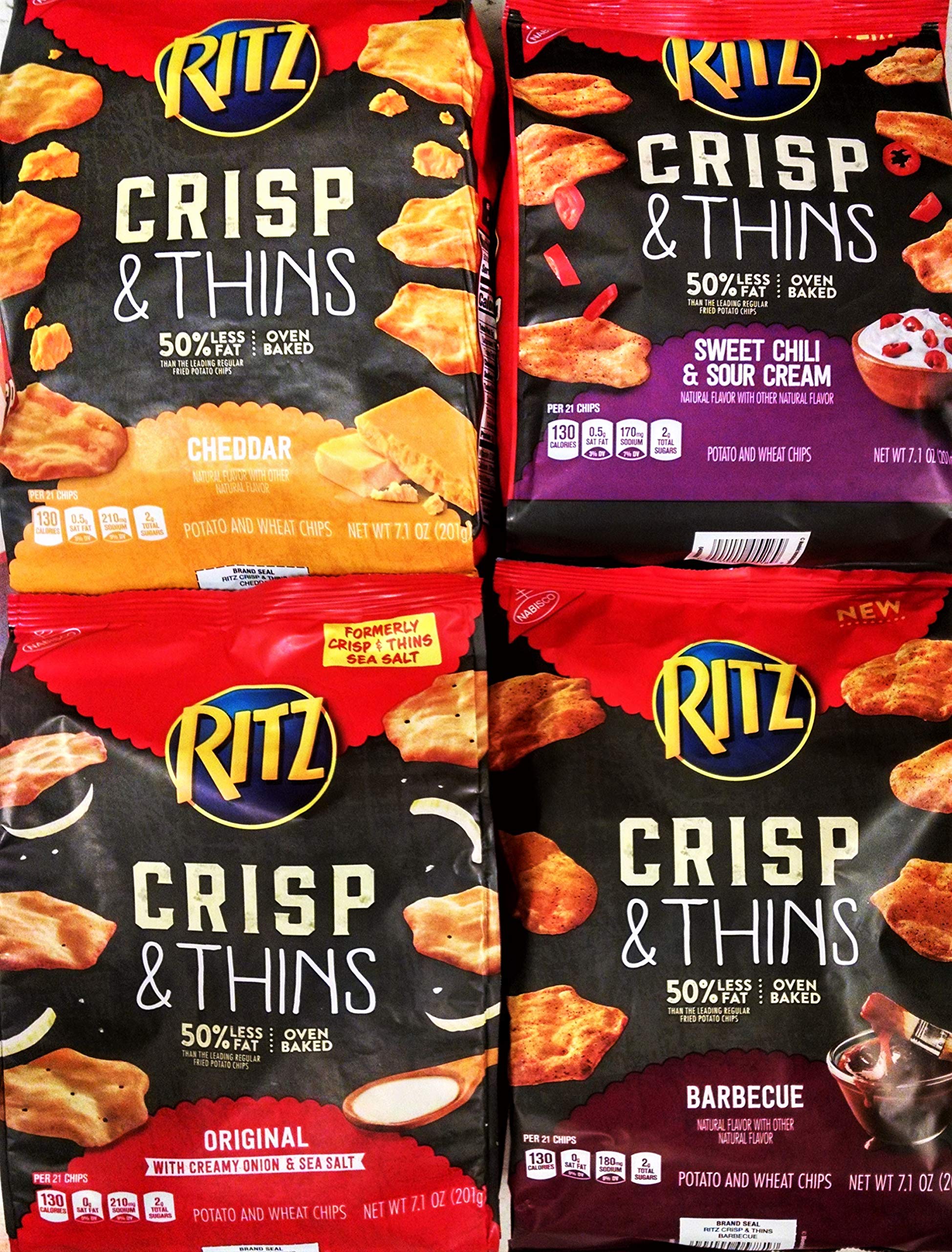 Ritz Crisp And Thins Super Variety 4 Pack Free Set | Desertcart Bahamas