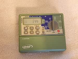 Amazon.com : Orbit 57114 4-Station Standard Indoor Mounted Sprinkler ...