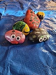 Amazon.com: Rock Painting Kit for Kids - Arts and Crafts for Girls ...