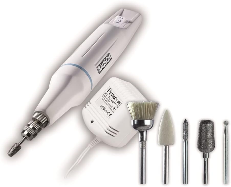 Wireless Travel Manicure/Pedicure Device"Beauty Free" with 6 ...