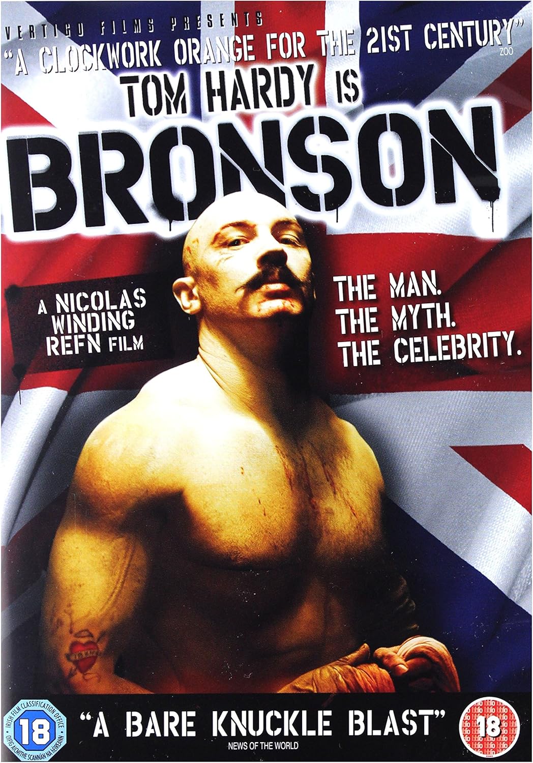 Bronson [DVD]: Amazon.co.uk: Tom Hardy, Matt King, Terry Stone, Amanda ...