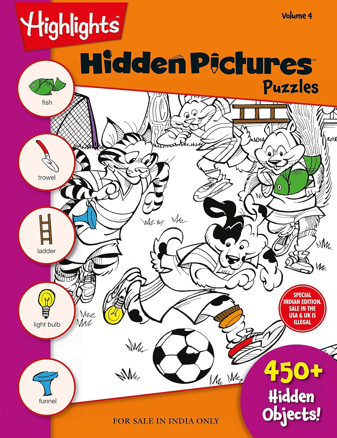 Buy Hidden Pictures Puzzles: 450 Hidden Objects, Above 5 years Ages ...