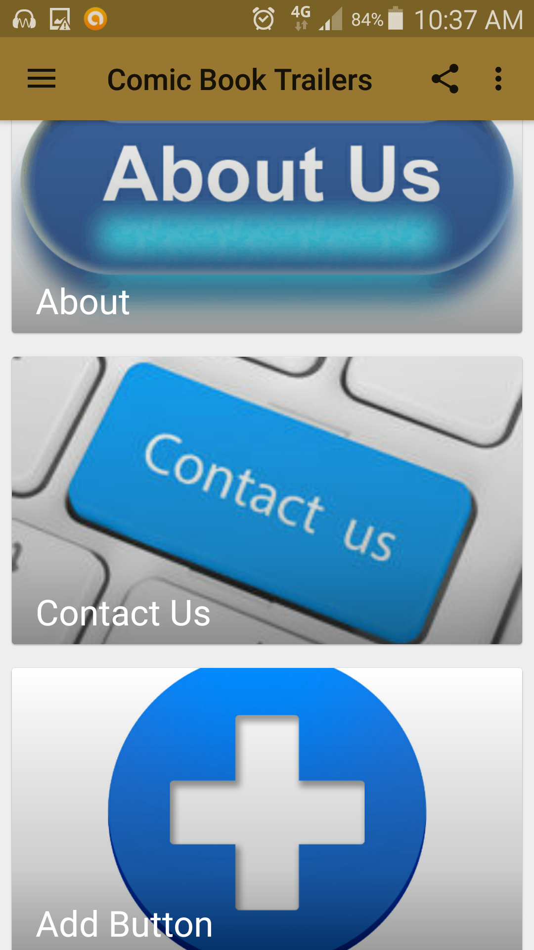 Comic Book Trailers App - App on Amazon Appstore