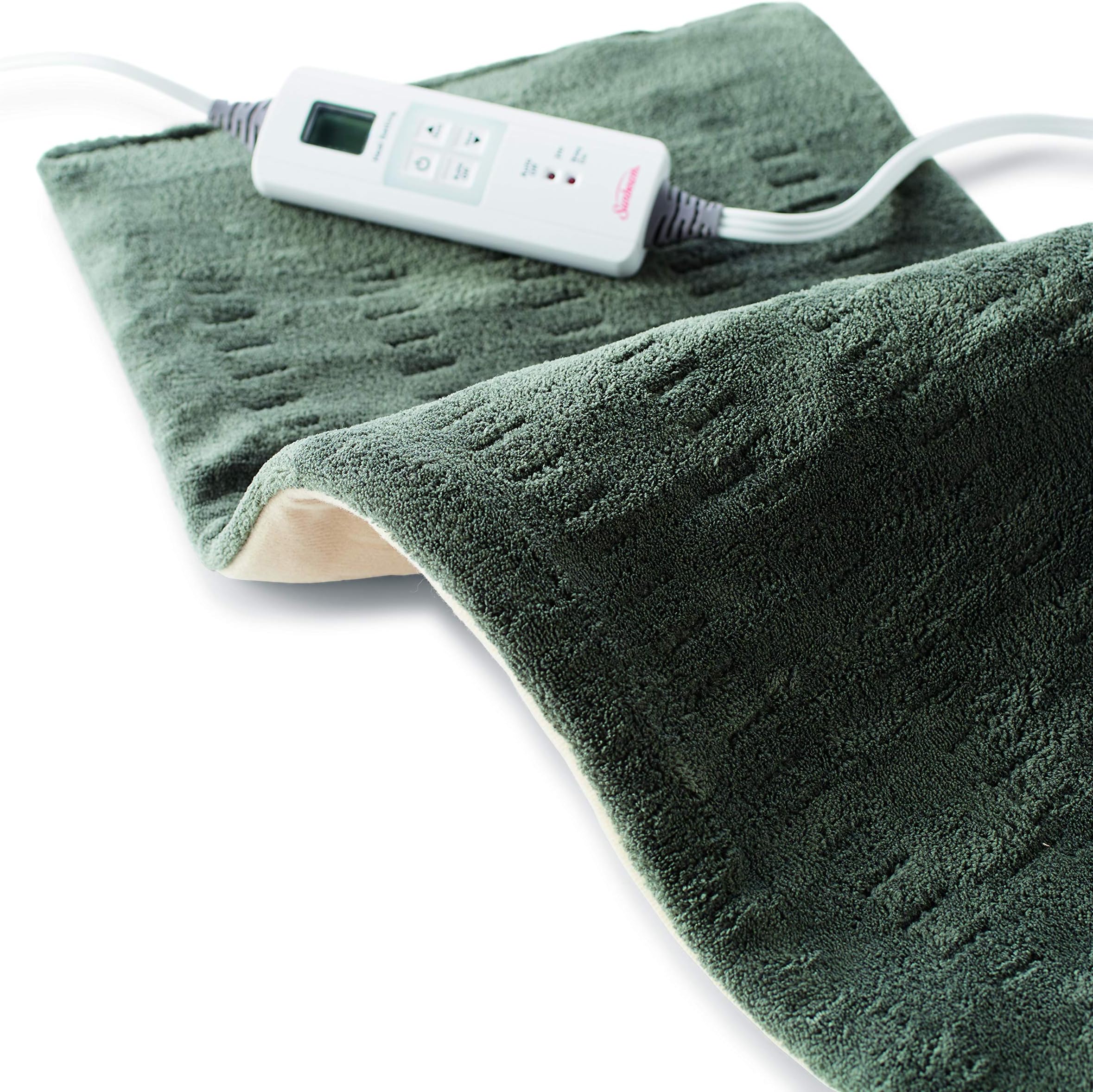 Amazon.com: Sunbeam XL Heating Pad for Back, Neck, and Shoulder Pain ...