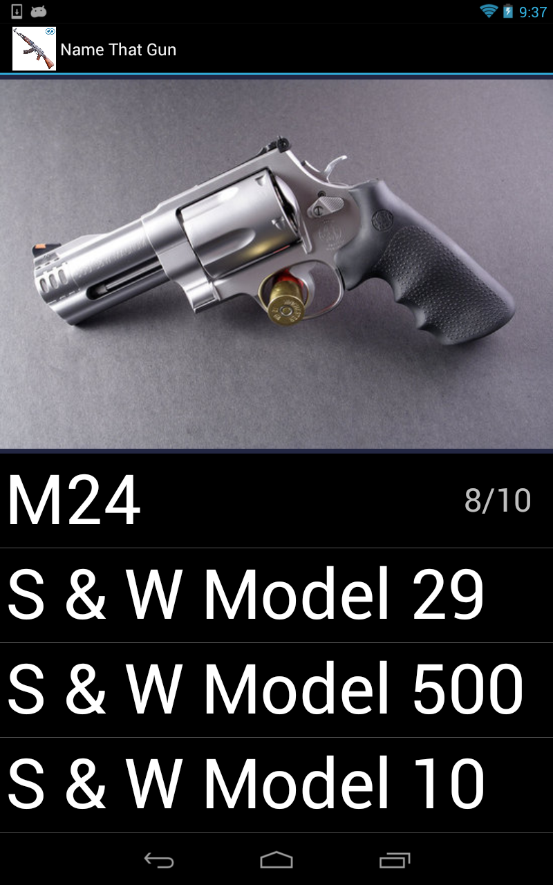 Name That Gun Quiz - App on the Amazon Appstore