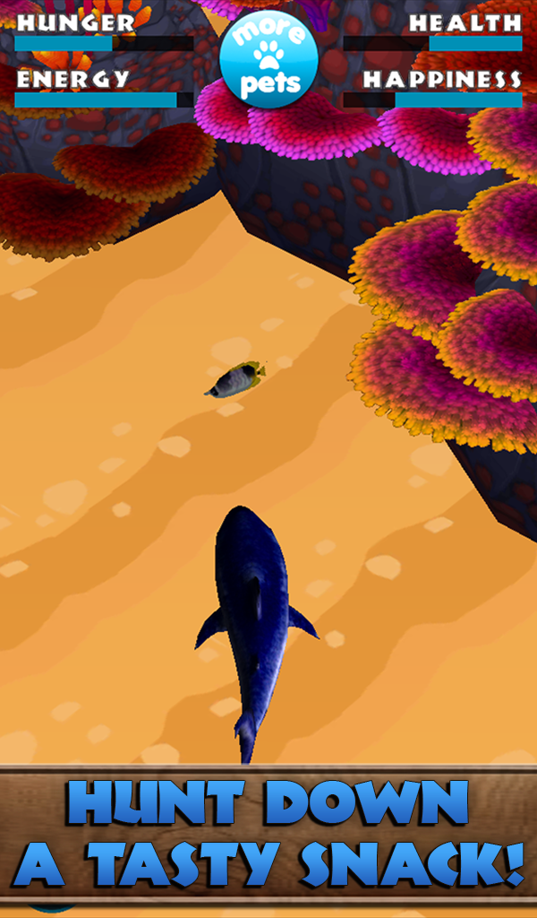 Virtual Pet Great White Shark - App on Amazon Appstore