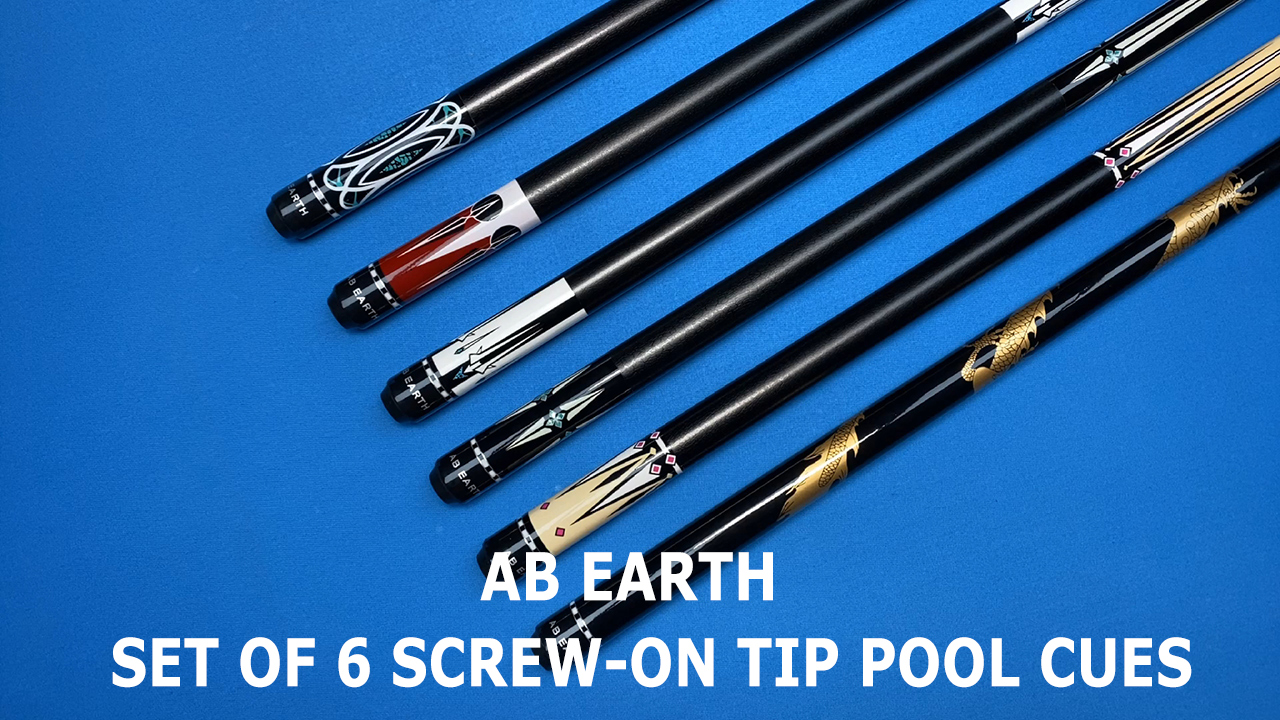 Watch Set of 6 House pool cues on Amazon Live