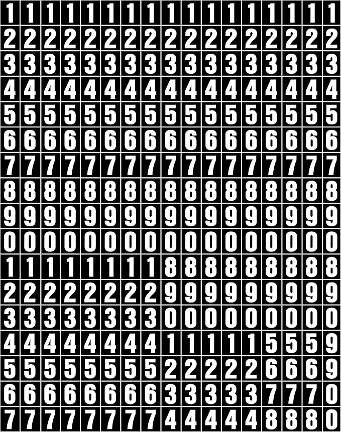 Amazon.com: Vinyl Lettering, Self Adhesive Lettering - 1/2 Inch ...