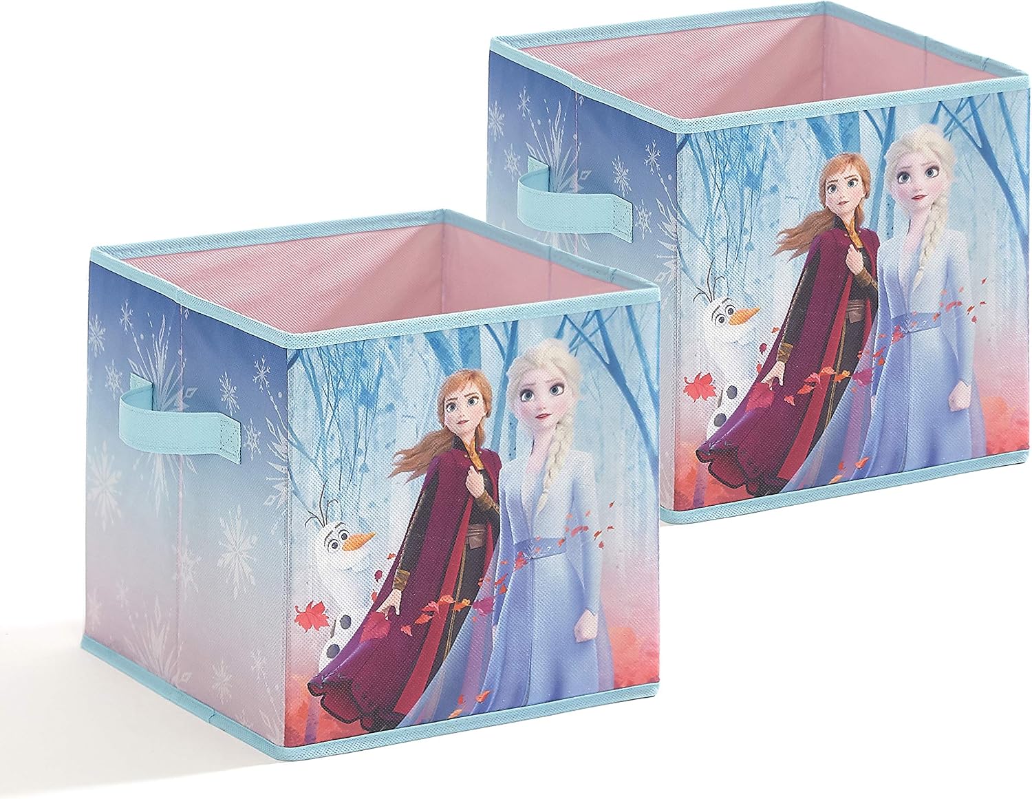 Disney Frozen 2 Pack Collapsible Storage Cubes, 10"X10"X10" : Amazon.co ...