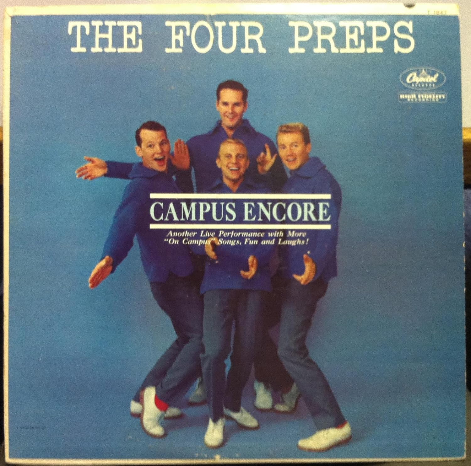 Amazon.com: THE FOUR PREPS CAMPUS ENCORE vinyl record: CDs & Vinyl