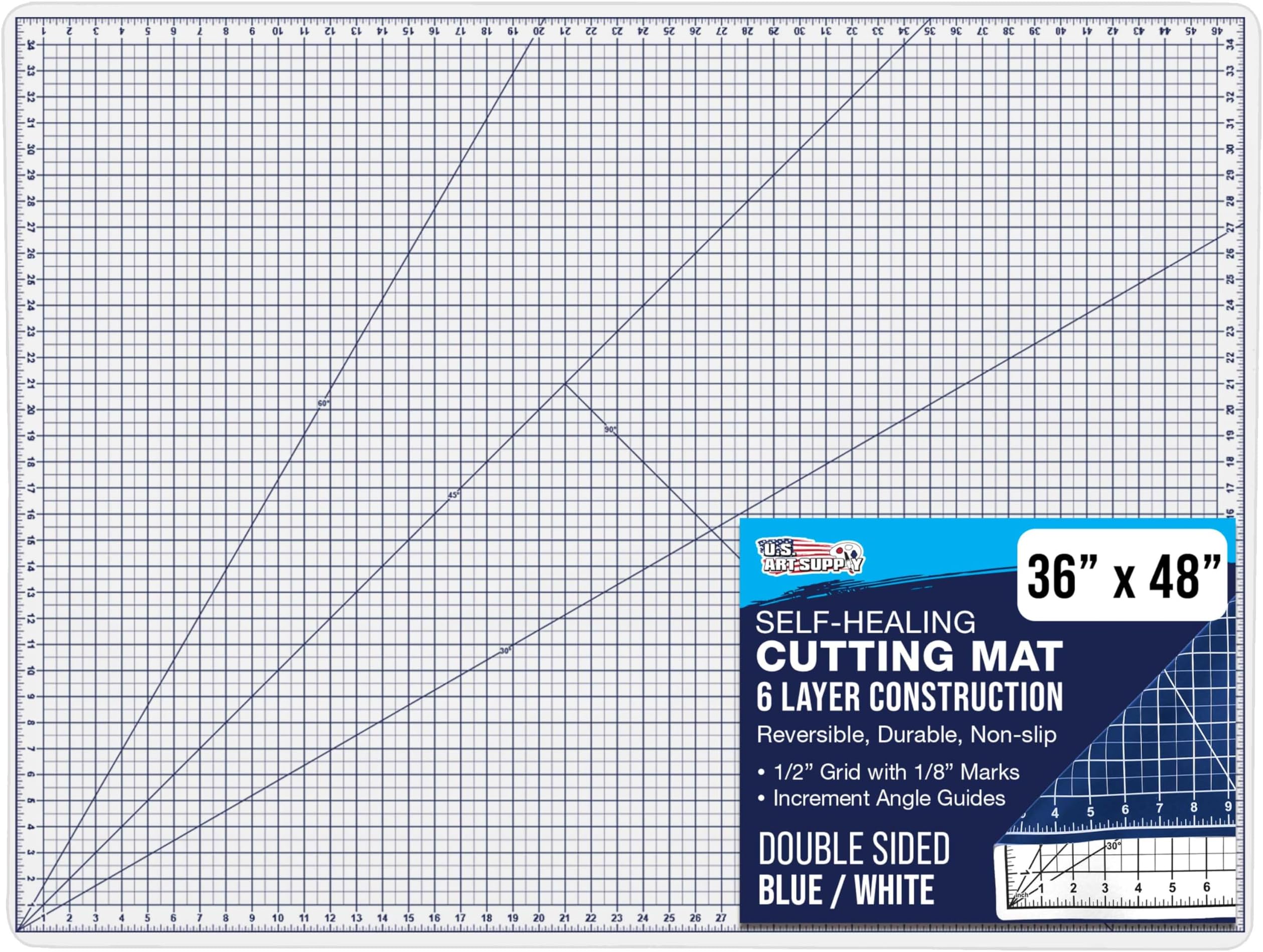 Amazon.com: 4'x8' Underlay Grid Sheet for Rhino Cutting Mat - this is ...