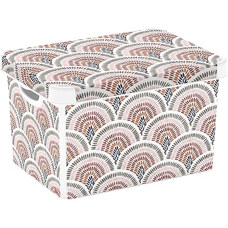 Curver Stockholm Deco Storage Box, 22 Litres - Boho : Amazon.co.uk ...